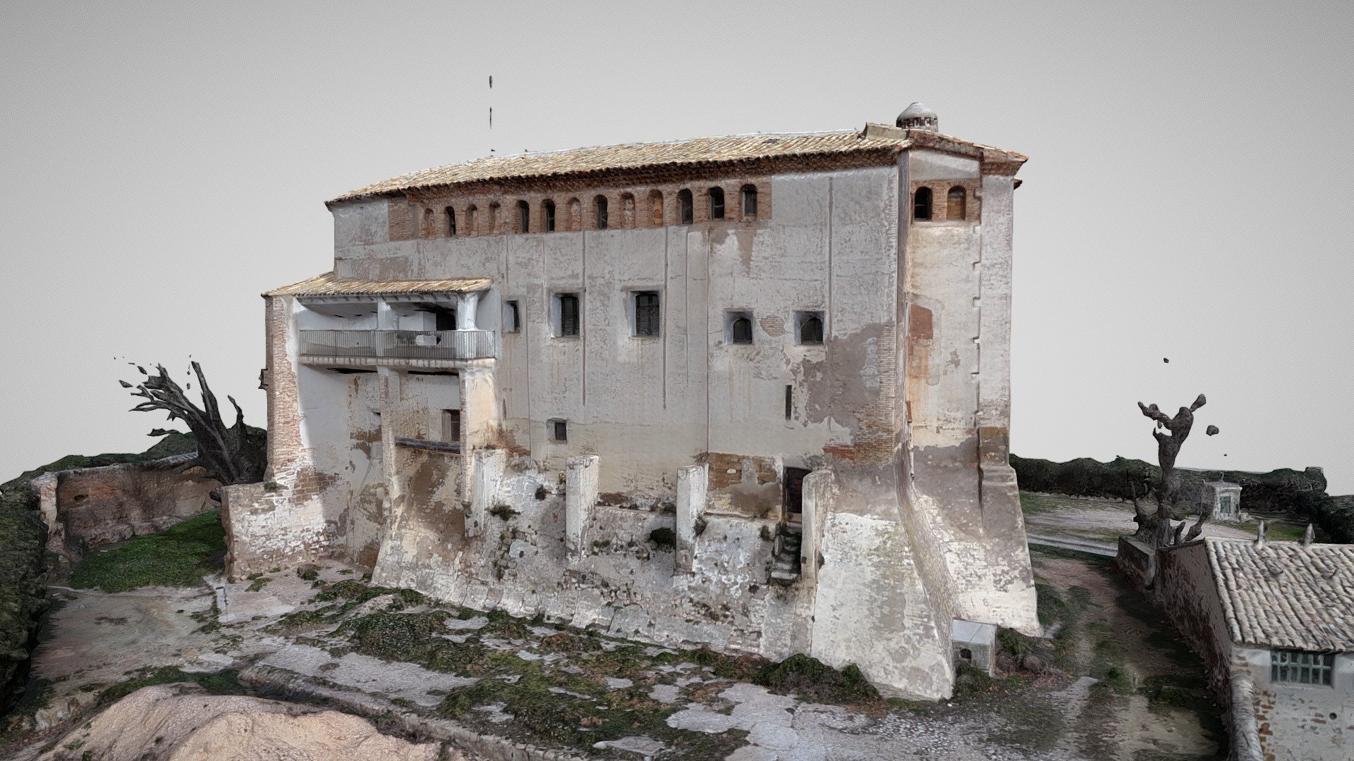 Castillo de Anzano - 3D model by Cesar Izuzquiza (@CesarIzuzquiza ...