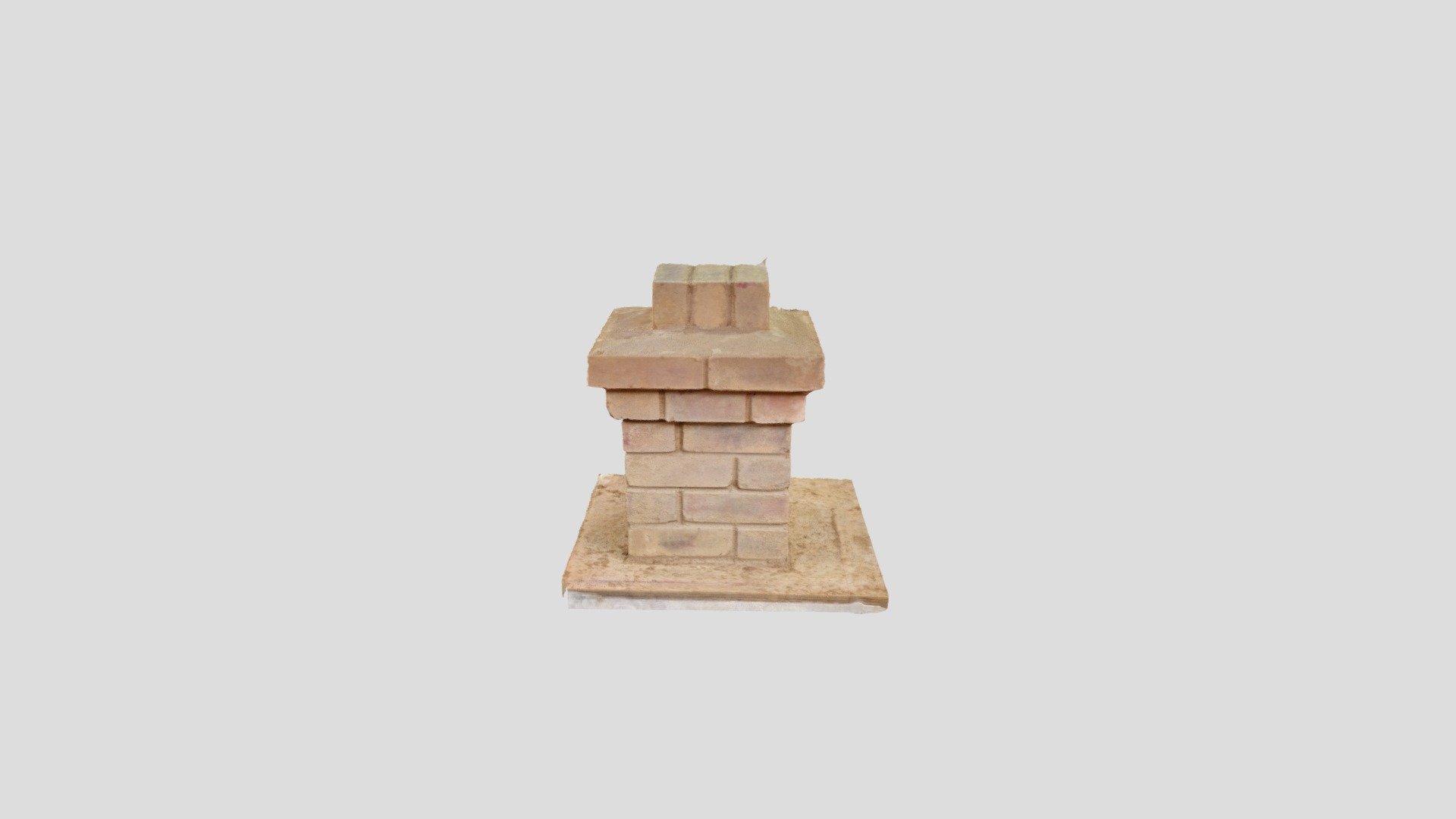 chimney with corbelling - Download Free 3D model by MrRebsta [f909fc7 ...