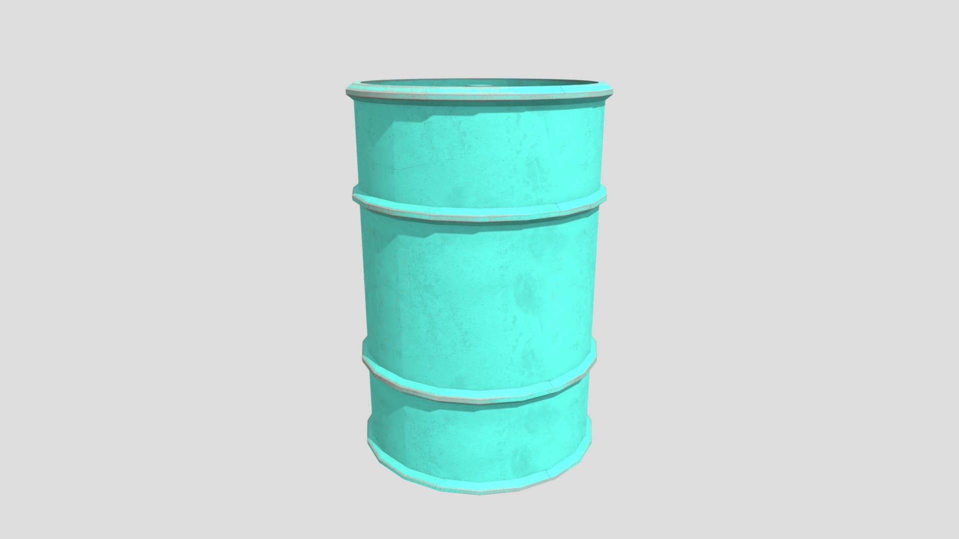 metal barrel - 3D model by jgollop [f90a0d2] - Sketchfab