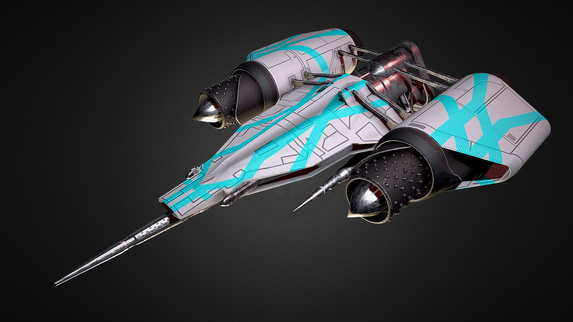 Light Attack Craft - Final - Buy Royalty Free 3D model by Darcy V ...