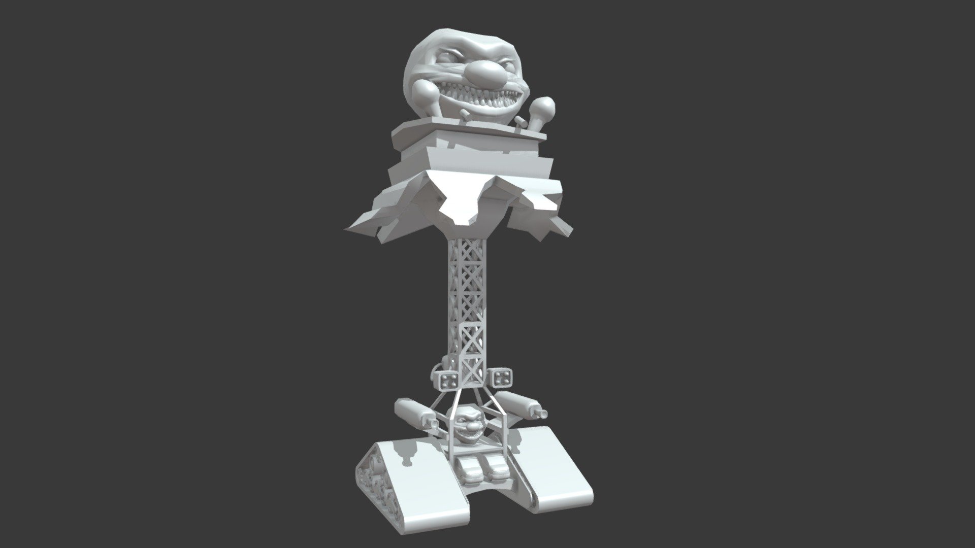 Twisted Metal Dark Tooth Fanmade - 3D model by Yared Hernández ...