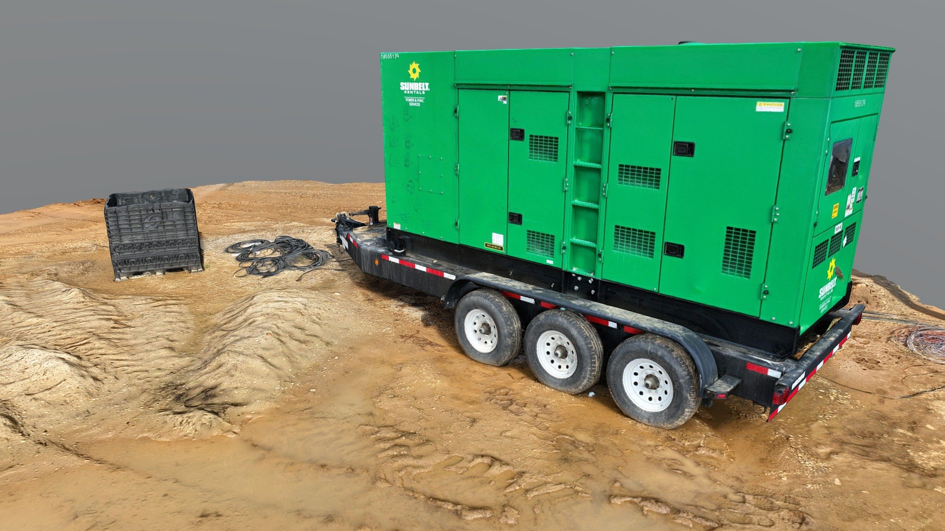 Jobsite Diesel Generator - Download Free 3D model by johnnokomis ...