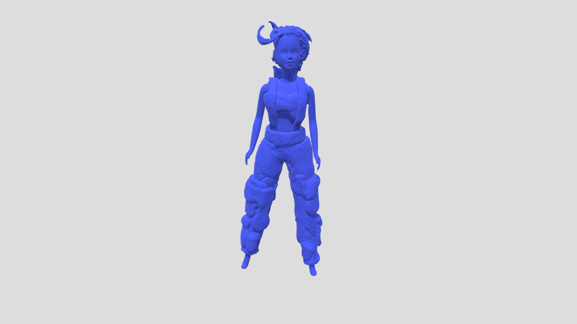 Shoulder Straps Blue - Download Free 3D model by yaku3000 [f90c85a ...