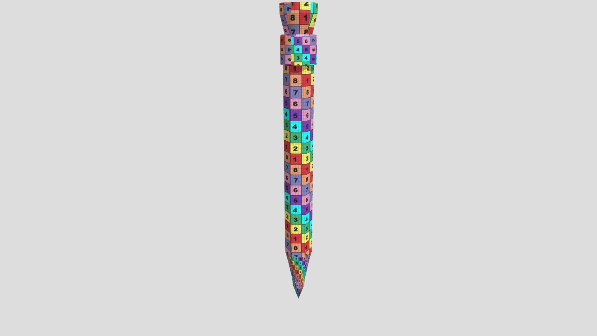 Pencil UV Wrapped - Download Free 3D model by ZACHARYSTAR60 [f90cf34 ...