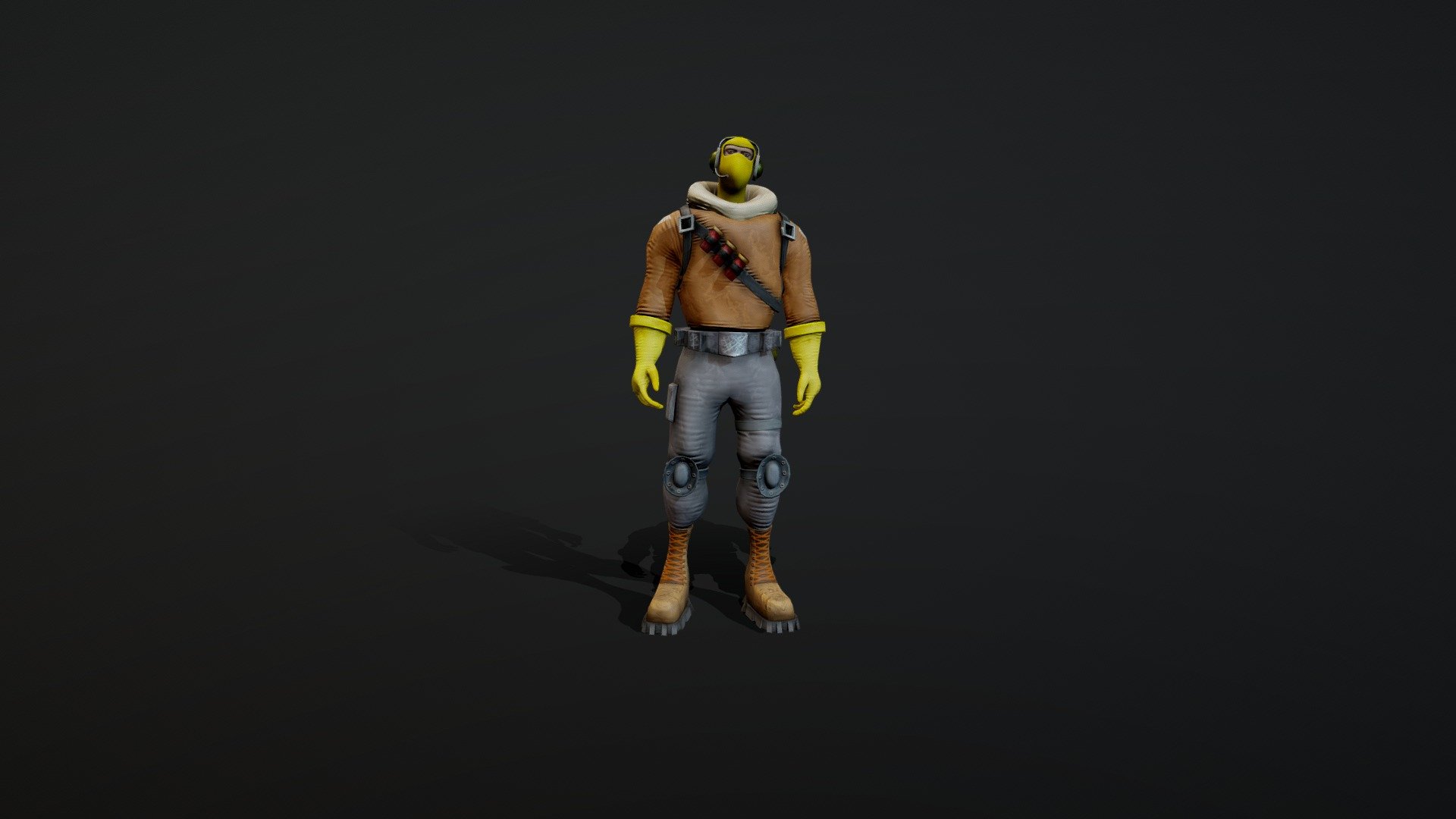 Happy Idle - 3D model by DjMaXoN [f90cfee] - Sketchfab