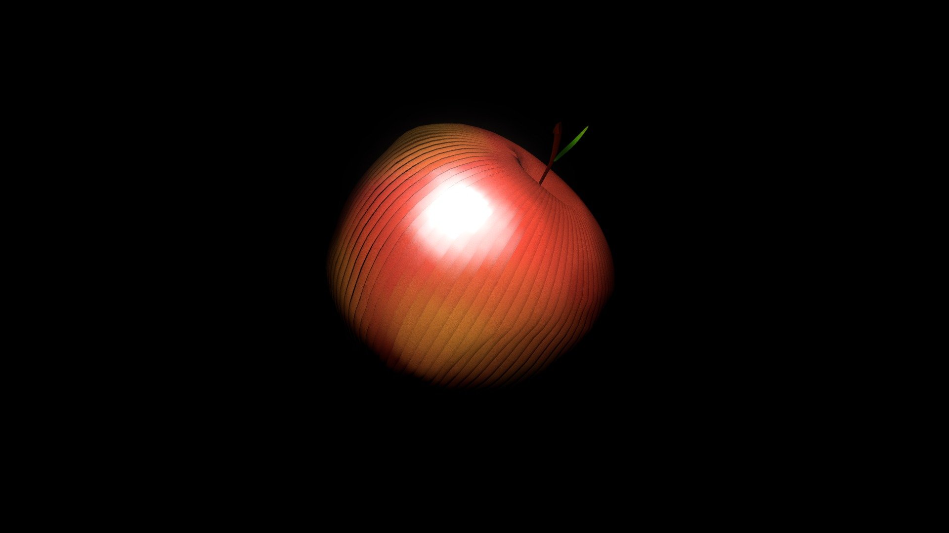 Apple - 3D model by ctr0042 [f90d920] - Sketchfab