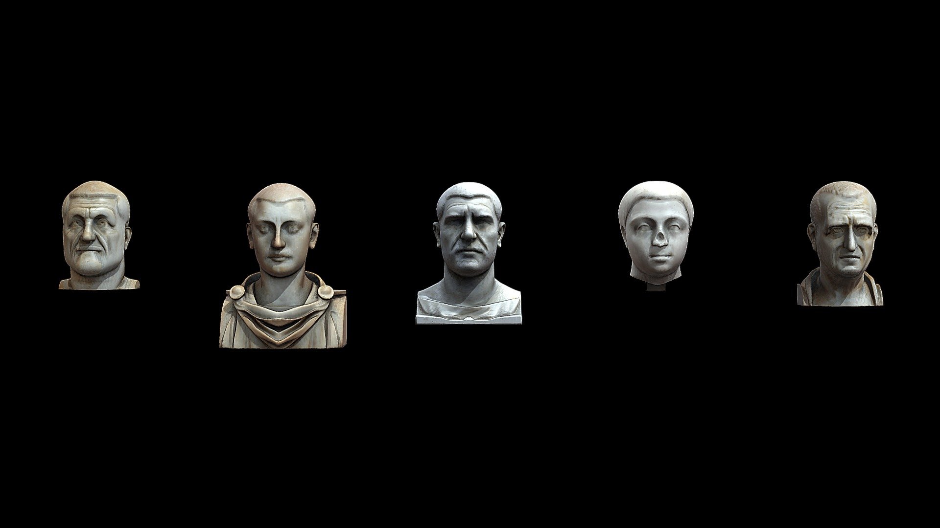 Roman Emperors of the Crisis of the 3rd Century - Download Free 3D ...