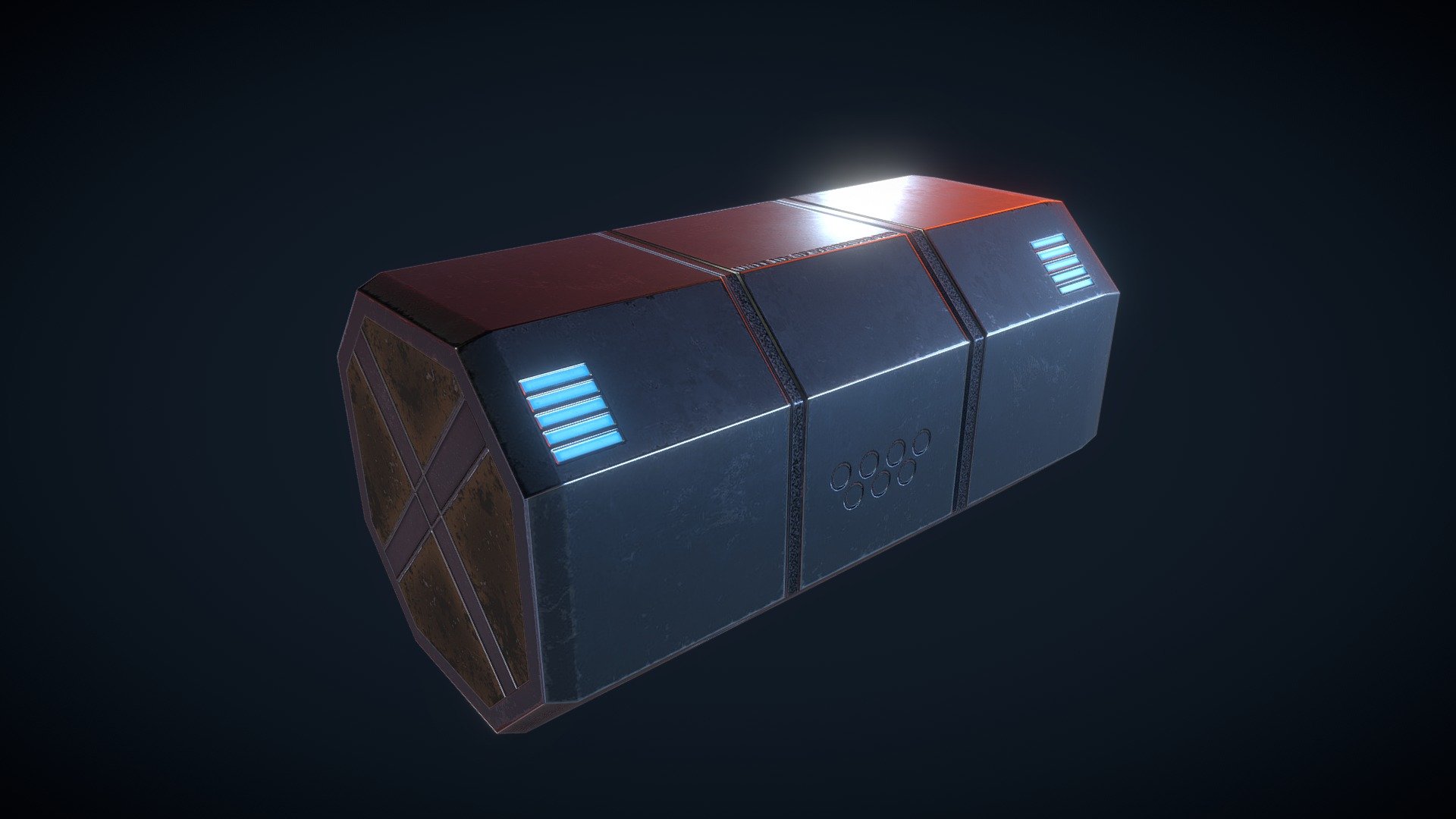 Fantasy Futuristic Crate 2 JFG - Roblox ShowProp - Download Free 3D ...