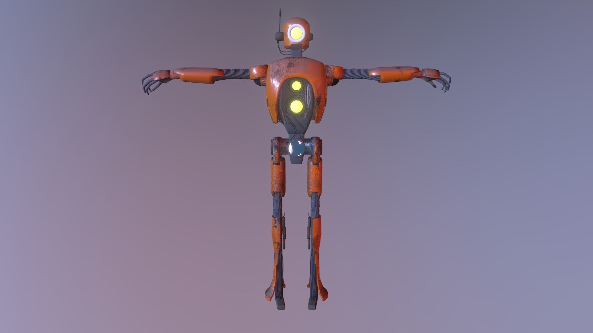 Robot - Download Free 3D model by k3ddesign [f90e923] - Sketchfab