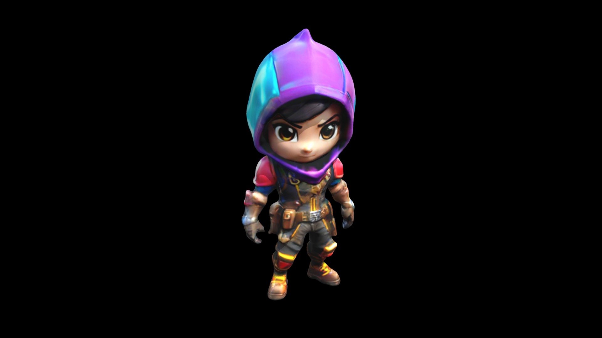 An action figure character from a graphic novel, - Download Free 3D ...