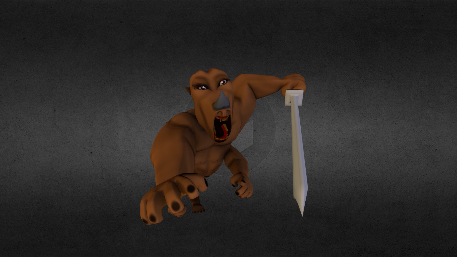 Arm monster - 3D model by ErolleDelRosario [f90edb1] - Sketchfab