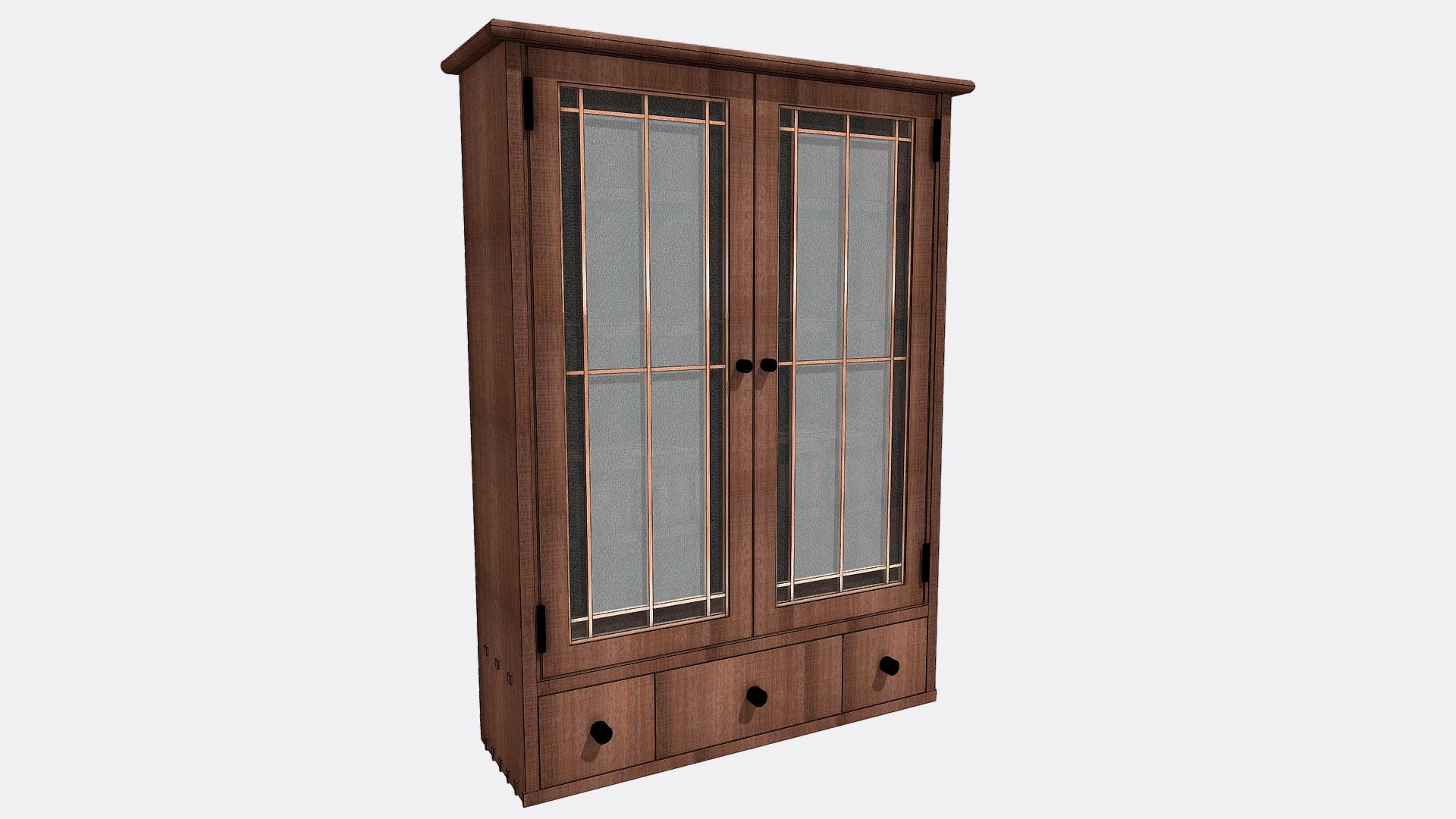 Hanging Display Cabinet - 3D model by Redridge Company (@redridge ...
