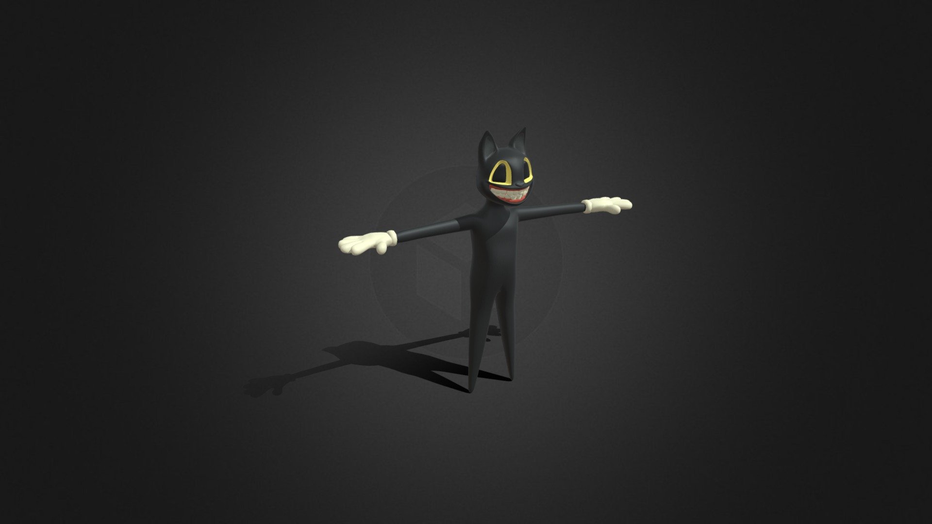 Cartoon Cat - Download Free 3D model by SCP (@scpfoundation2008 ...