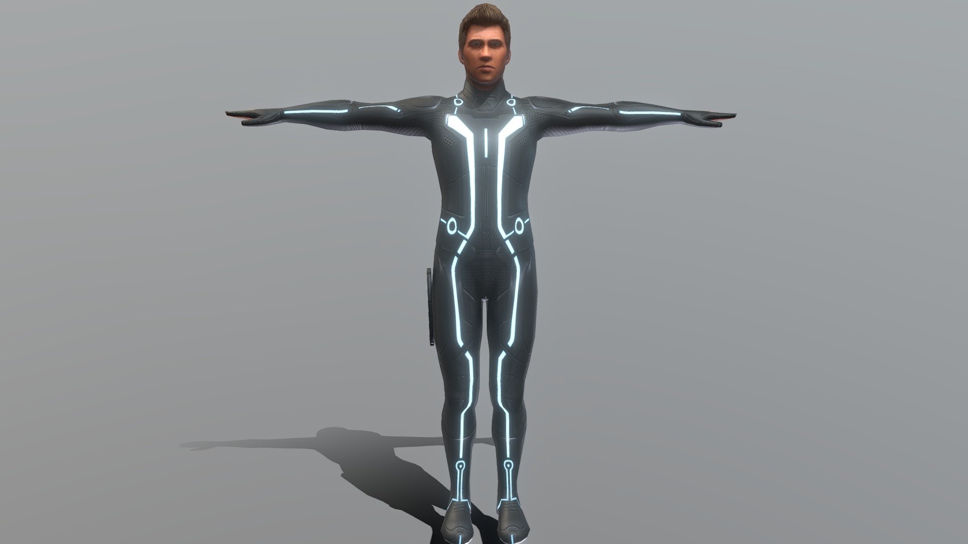 Sam Flynn - Download Free 3D model by SpringSociety (@jcreadingtutor ...