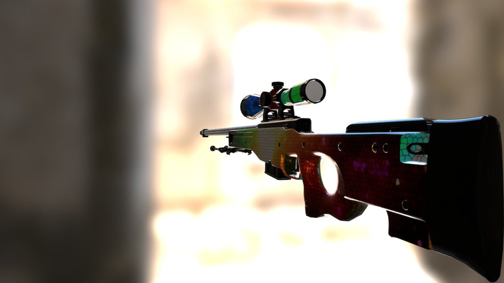 AWP Colorized - 3D model by NPM [f912fbf] - Sketchfab