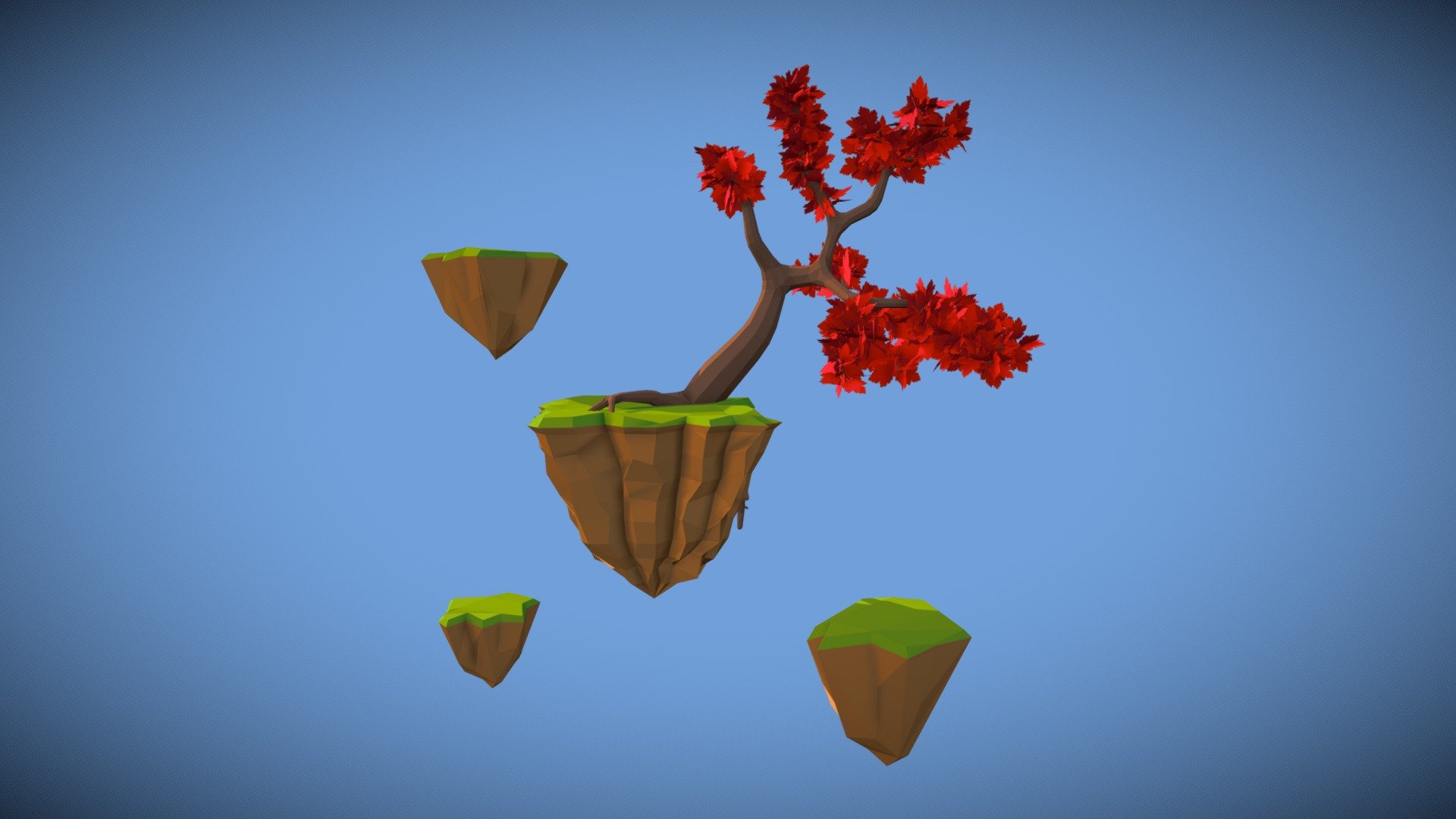 Floating Island - Download Free 3D model by Rahmaddianor [f913885 ...