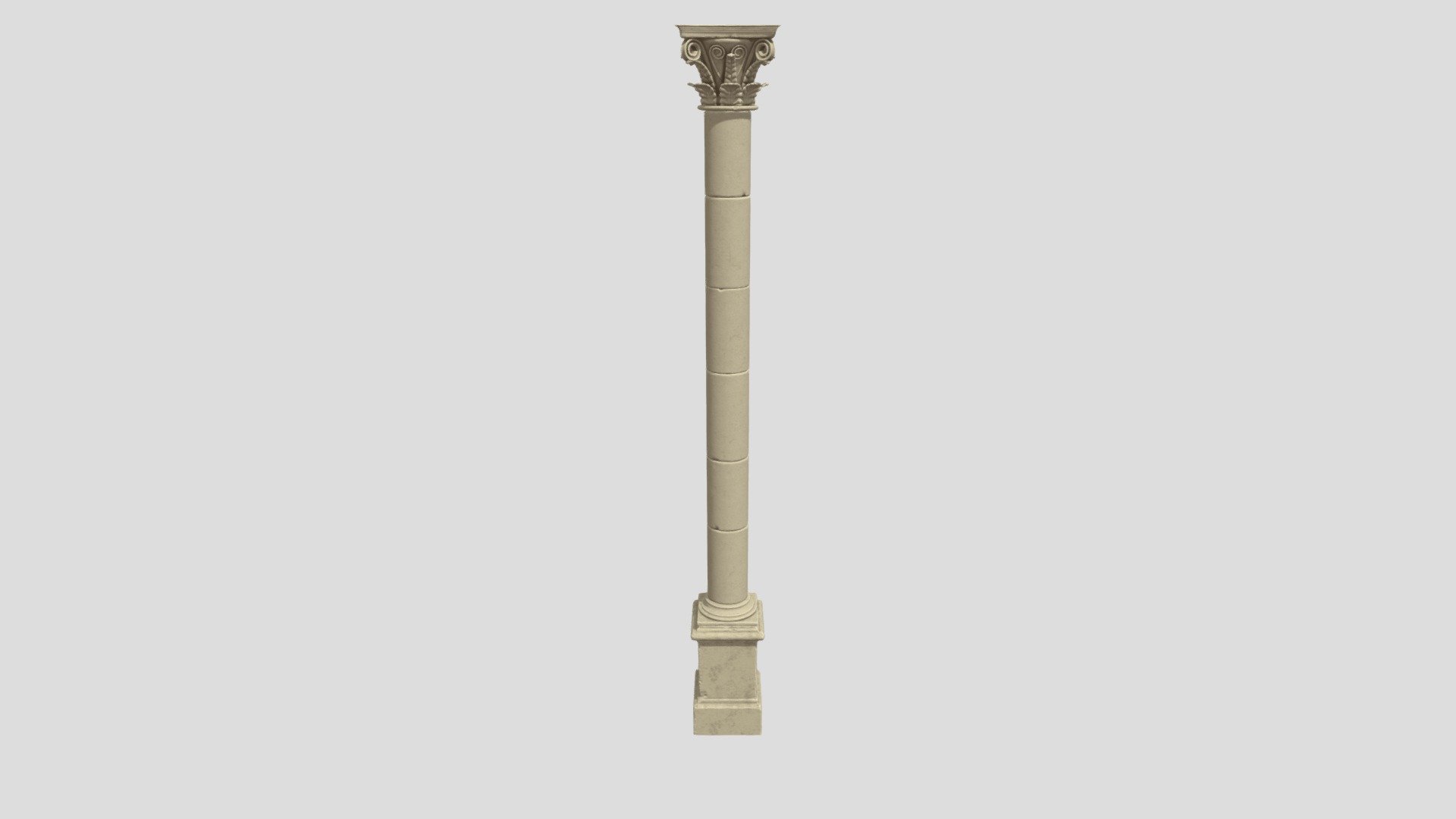 Ancient column - 3D model by 3dq_design [f914267] - Sketchfab