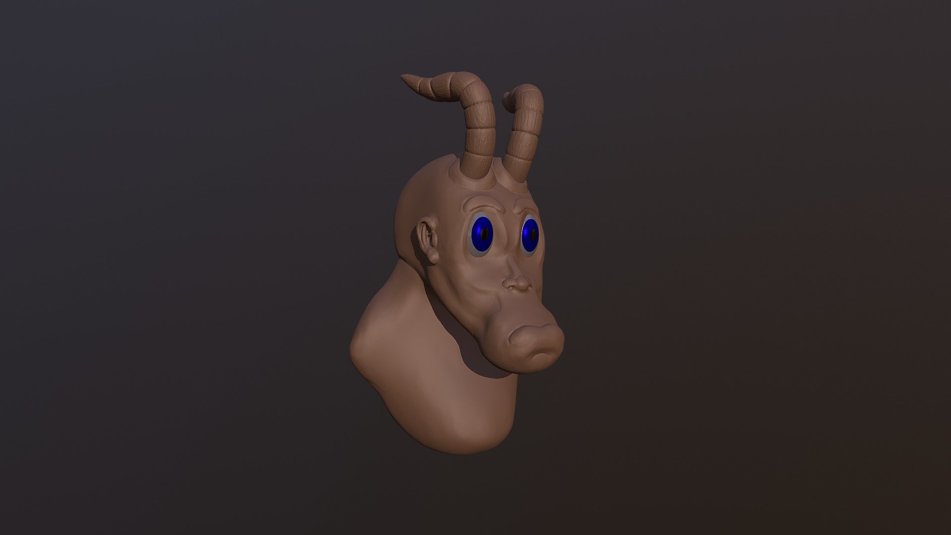 SculptJanuary18 - Day 6: Stylized (Monster) - 3D model by ...