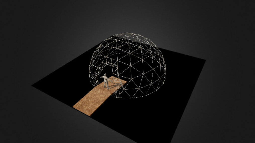 30ft V4 Dome - 3D model by Brian Korsedal (@BrianKorsedal) [f915f9c ...