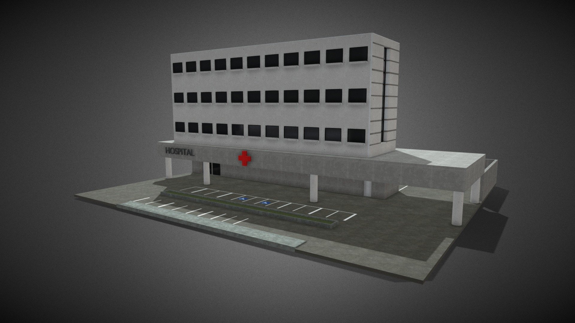 Hospital - Download Free 3D model by iagoArt3D (@iagoDev) [f91637b ...