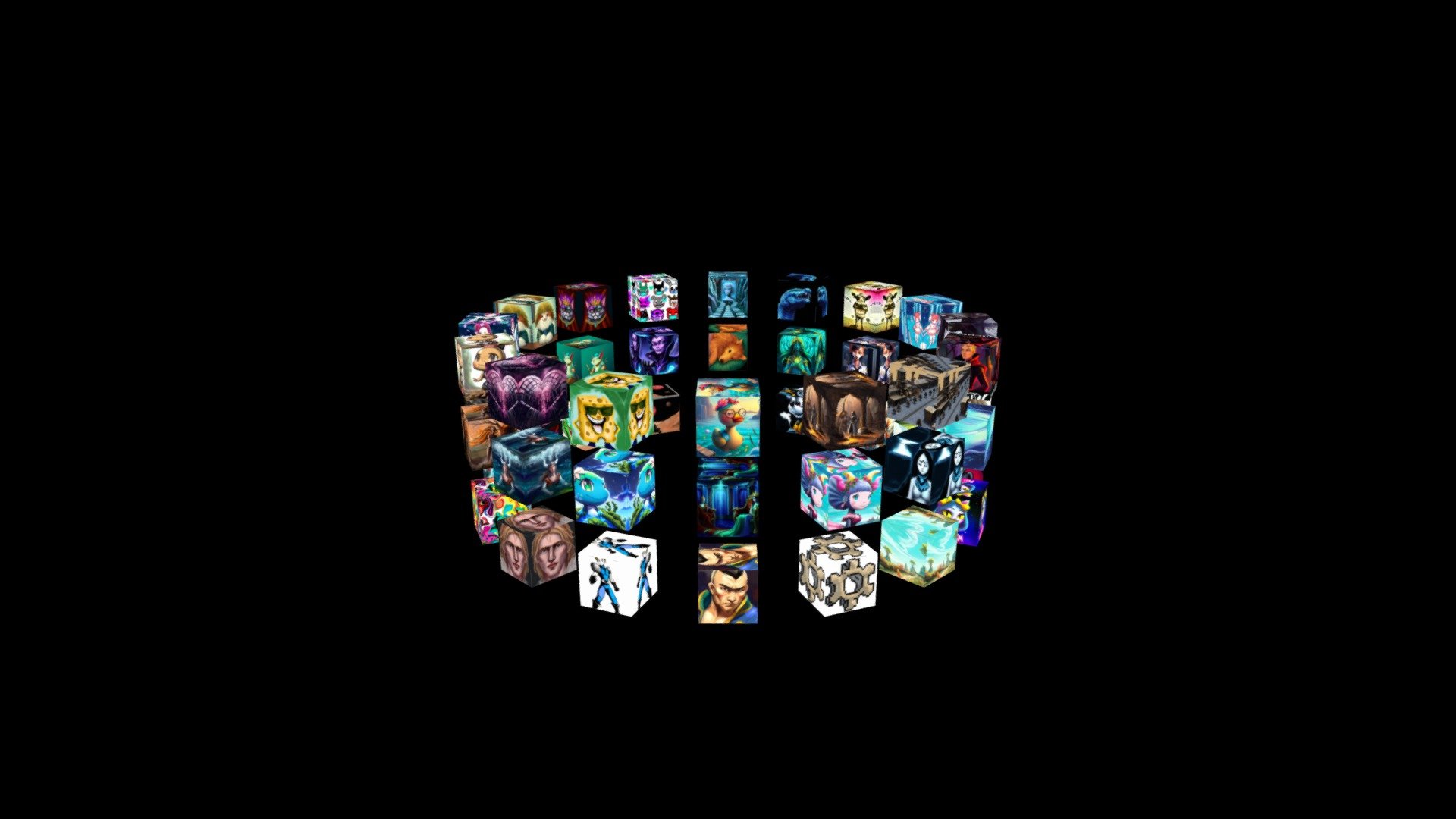 DallE Art World 80 - Download Free 3D model by klrxyz [f917824] - Sketchfab