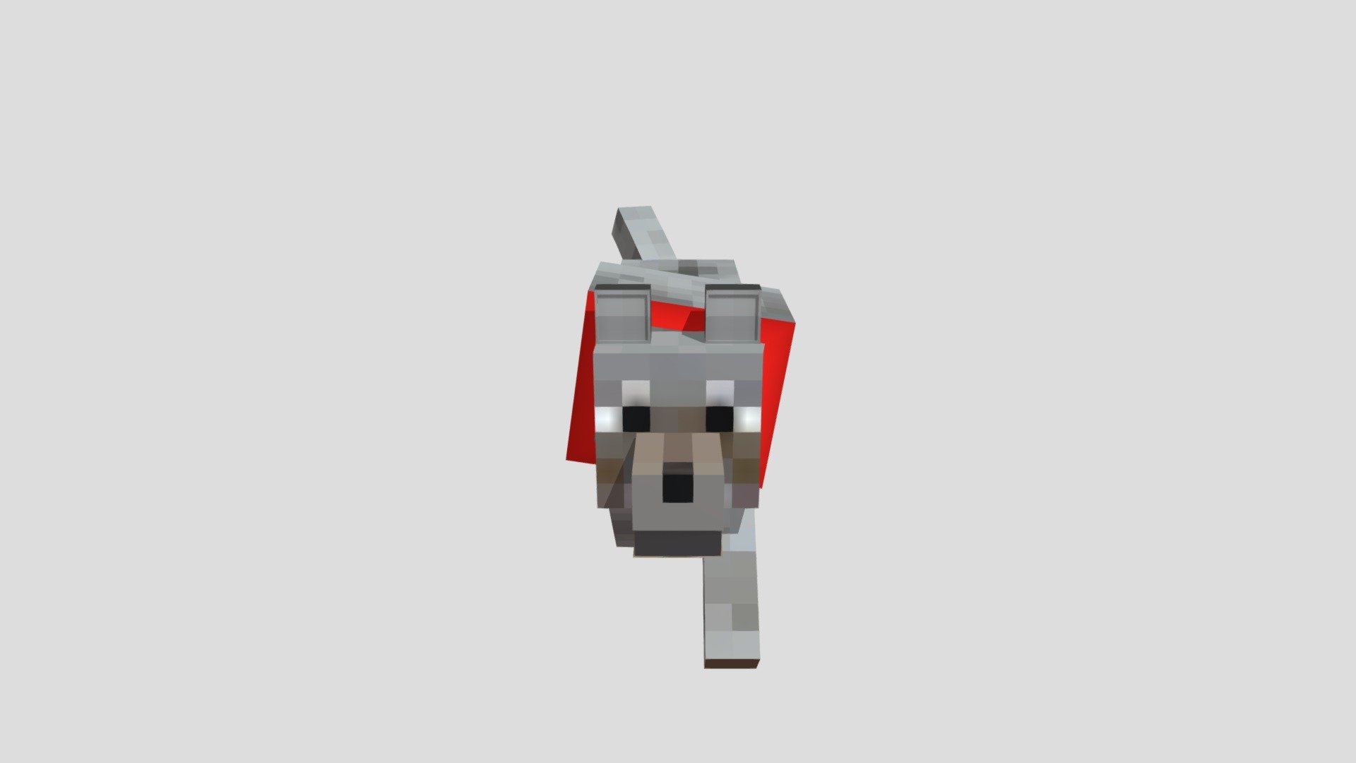 Minecraft Wolf - Download Free 3D model by Matt Alexander (@Matt ...