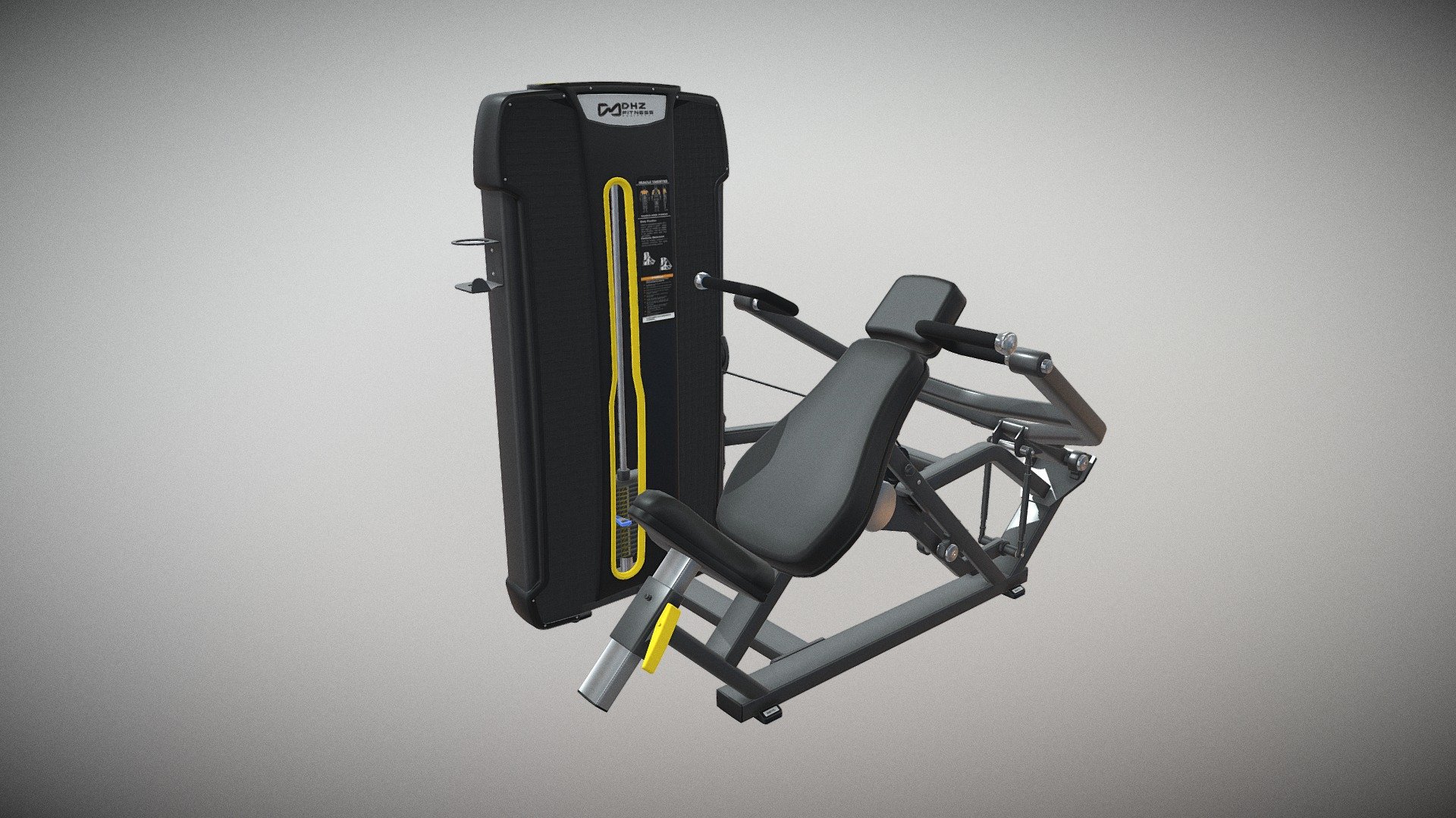 SHOULDER PRESS - 3D model by supersport-fitness [f918efb] - Sketchfab