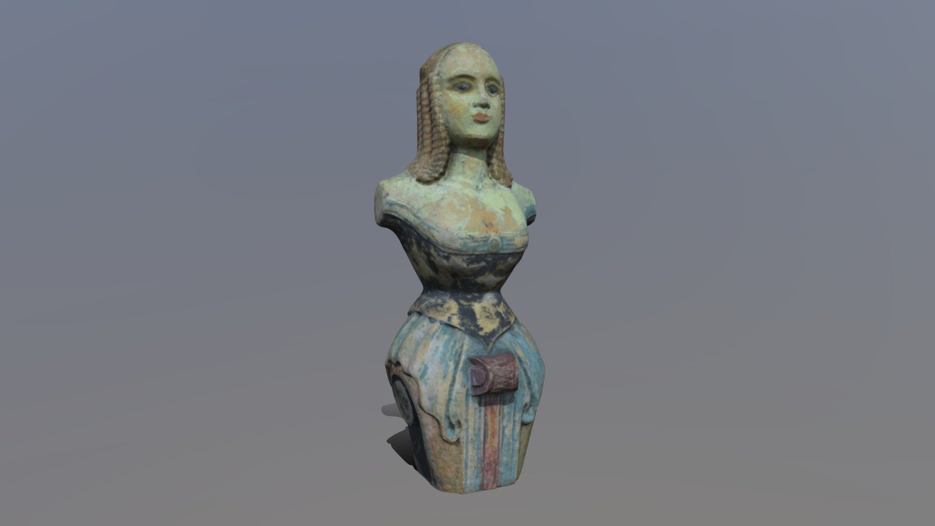 Mini Figurehead of Jenny Lind - Download Free 3D model by Therefore ...
