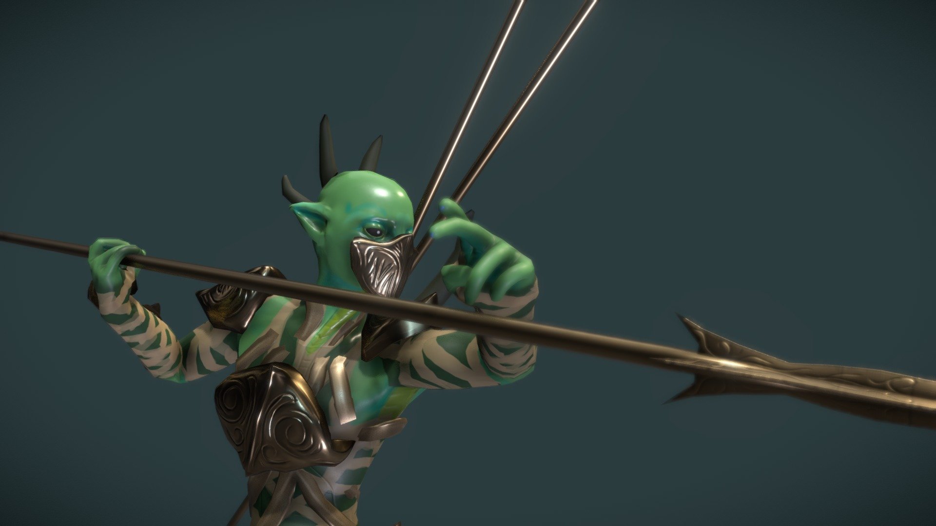 Forest Sentinel - Skirmisher - 3D model by StraussWard [f91a0c0 ...