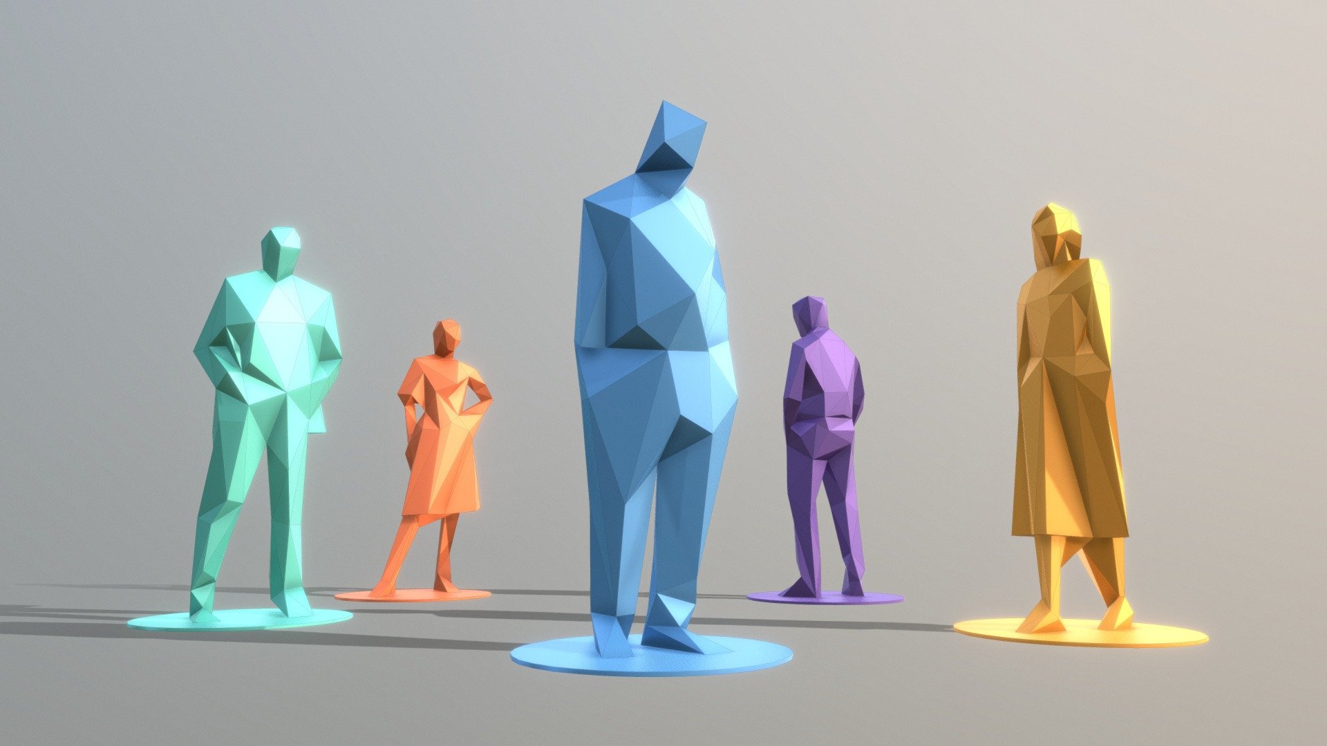 Low Poly 5 - 3D model by swordworks [f91b726] - Sketchfab