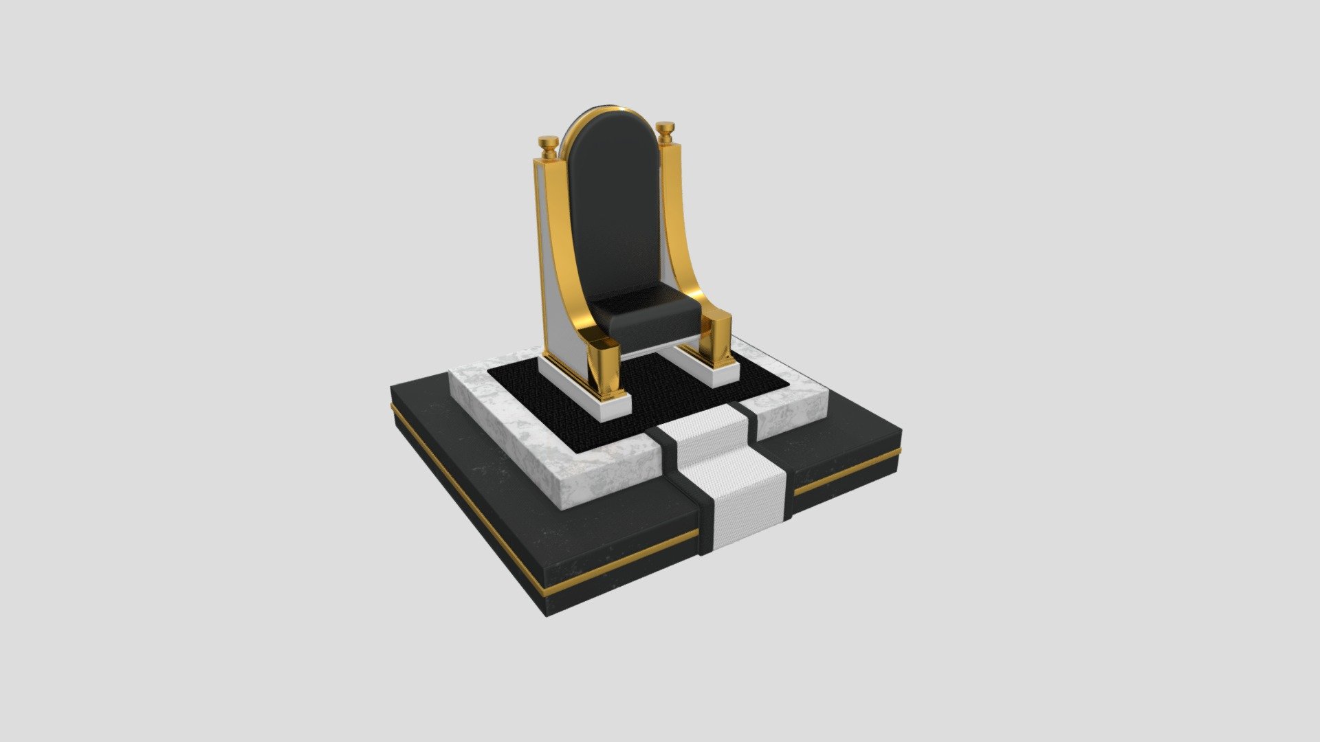 Modern Queen Throne - 3D model by Jakedamakr [f91bdf8] - Sketchfab