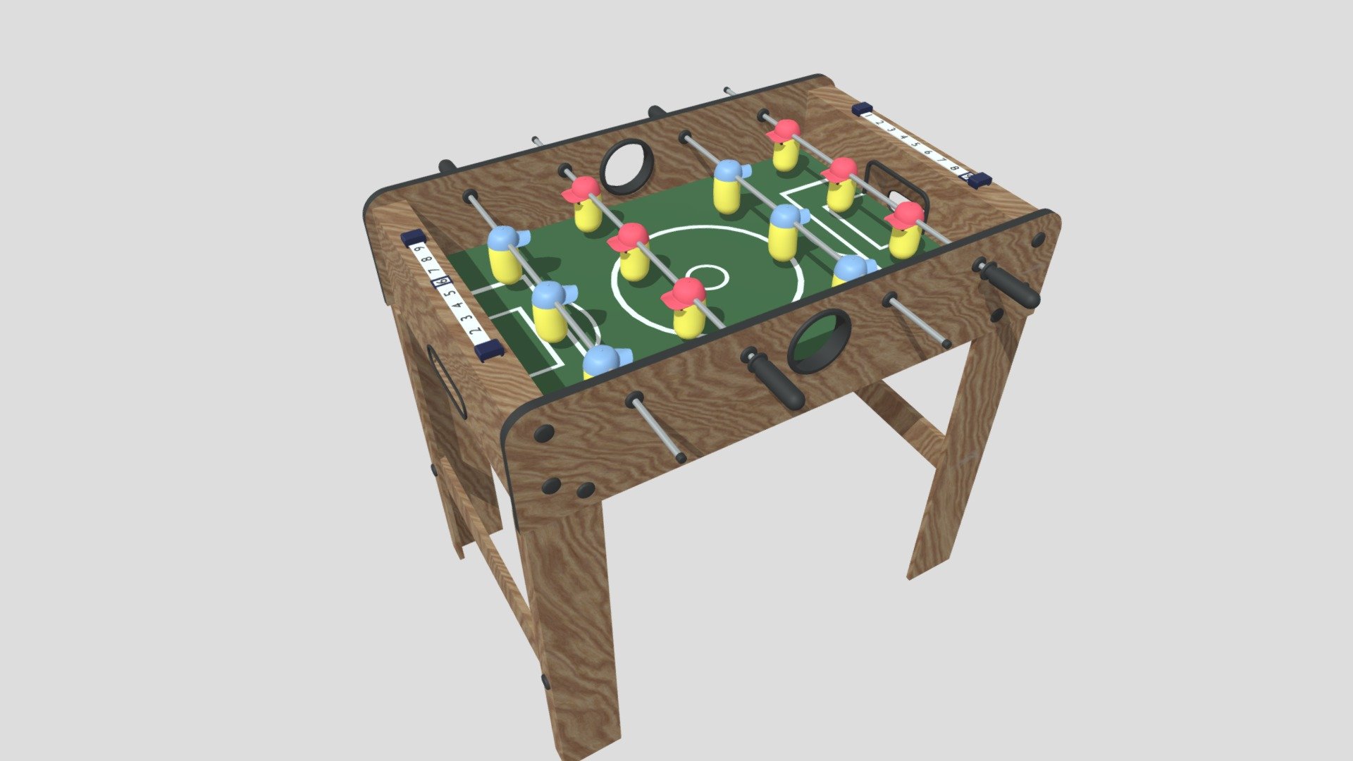 Table Football - Download Free 3D model by passerByLAU [f91cb92 ...