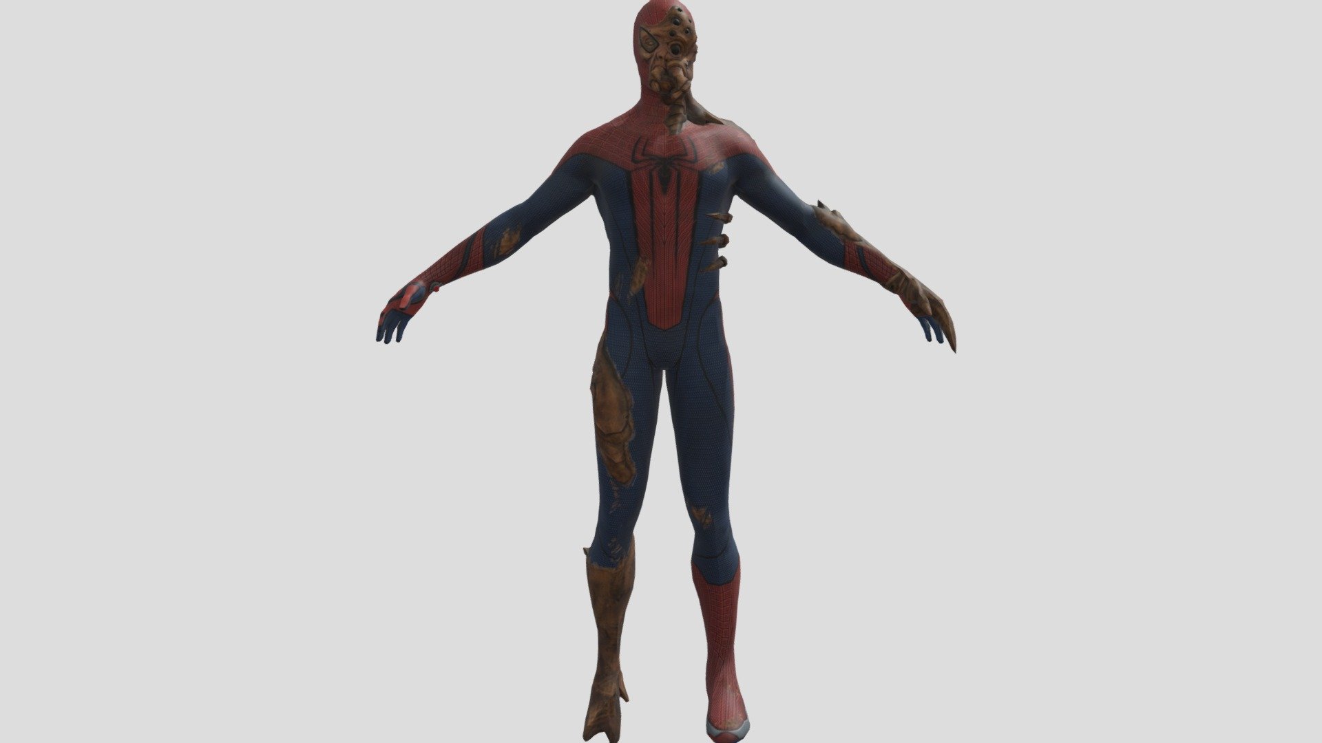 Monster Spiderman (Textured)(Rigged) - Download Free 3D model by 3D ...