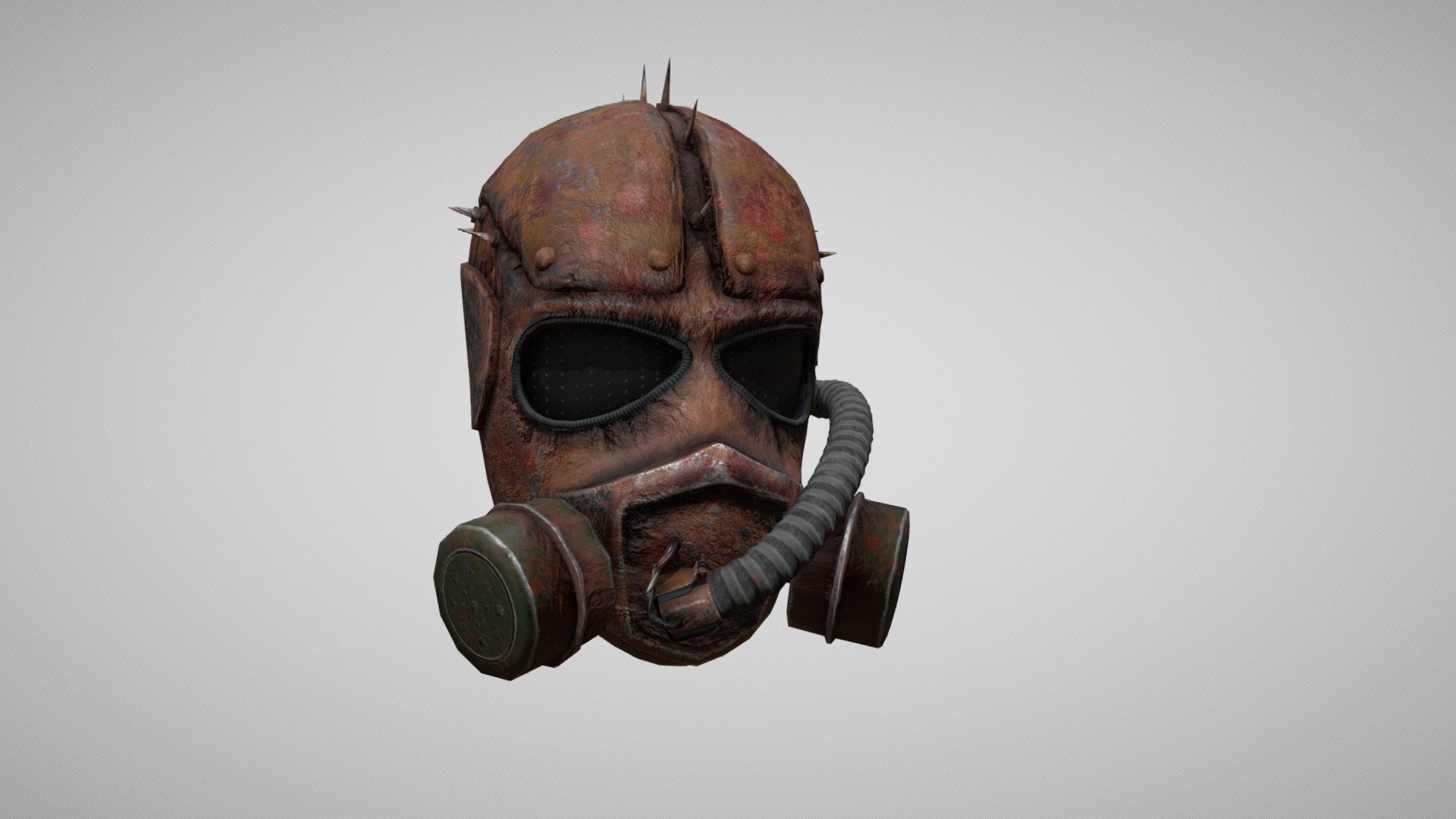 Post-apocalyptic Mask - Download Free 3D model by Nedd_Nelson [f91dcec ...