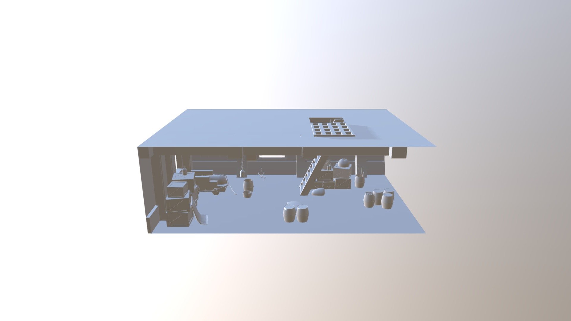 Inside of a Ship - 3D model by rst64tlc [f9233d2] - Sketchfab