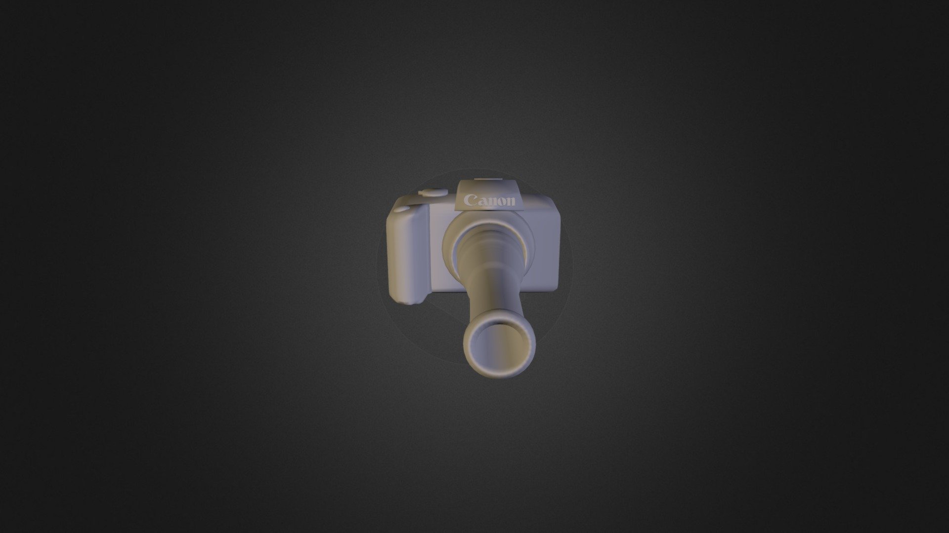 Canon - 3D model by ruoqiongz [f92396d] - Sketchfab