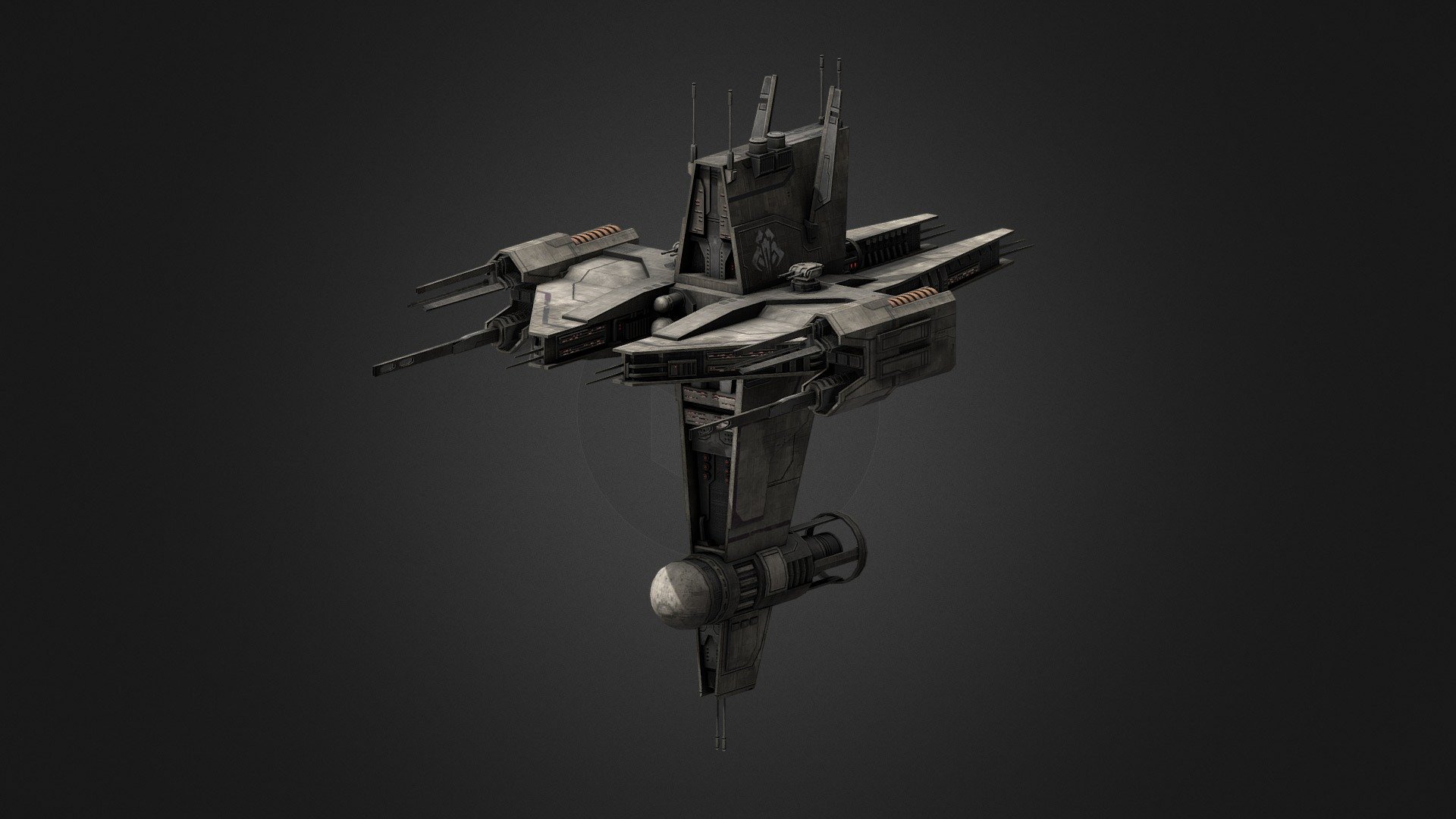 Vengeance Frigate - 3D model by Kharak [f924025] - Sketchfab