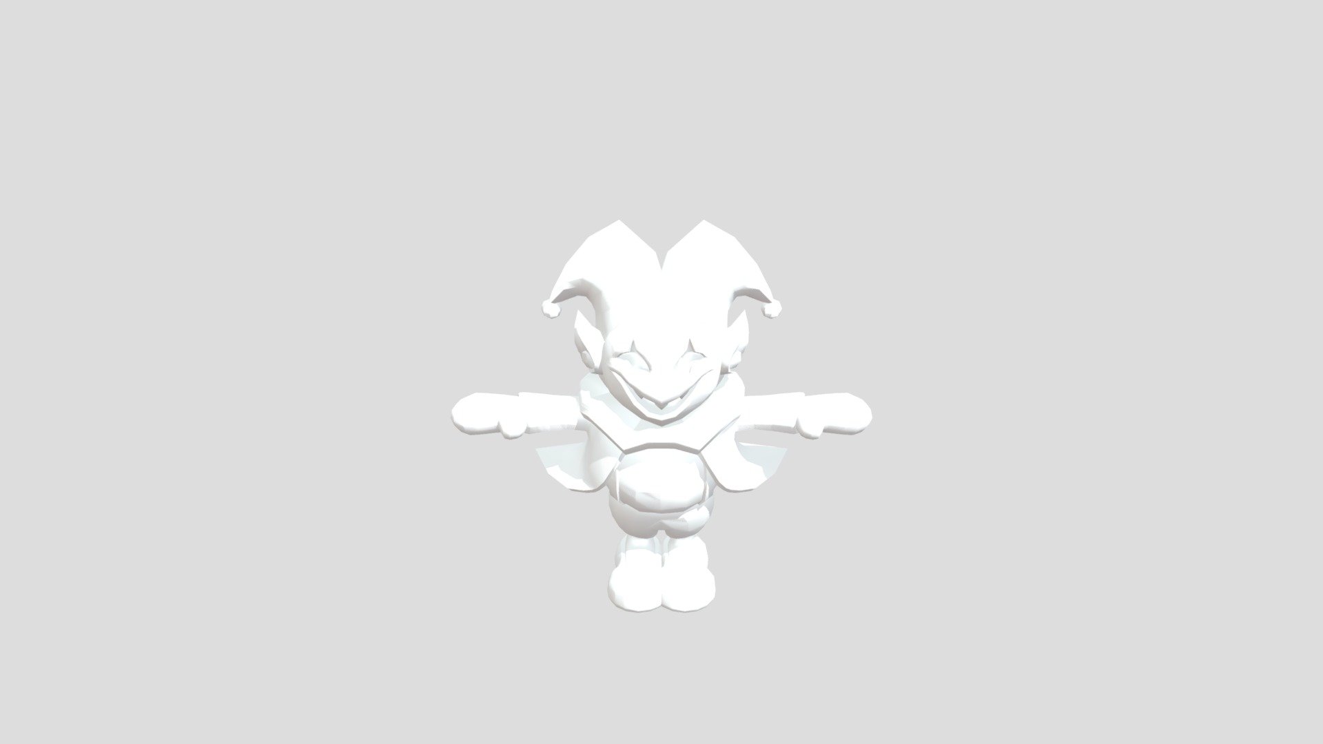 Jevil - Download Free 3D model by mmaryfernandez38 [f9278ae] - Sketchfab