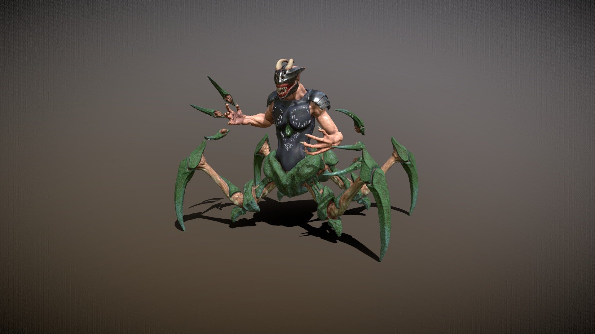 Monster: Insect Man - 3D model by LordEnot [f92819b] - Sketchfab