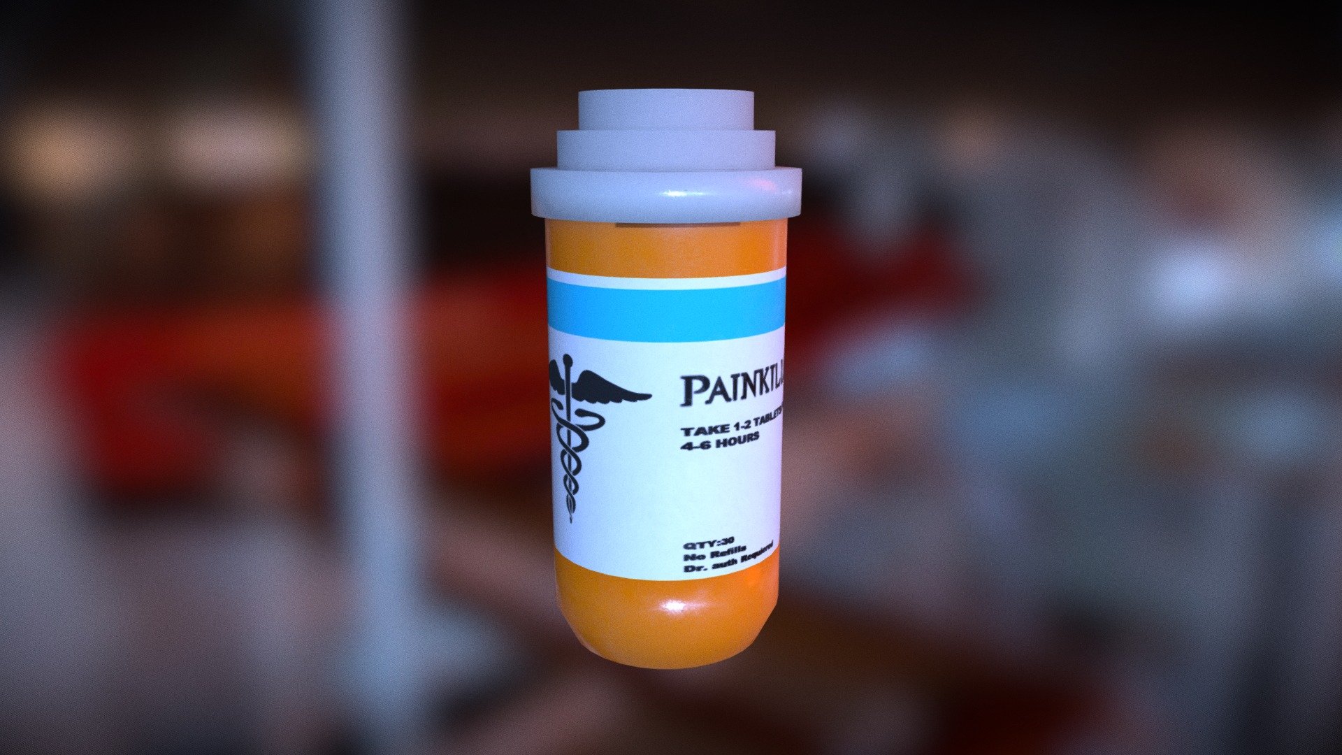 Pain Killer - Buy Royalty Free 3D model by OverLord (@San.Dro) [f92887d ...