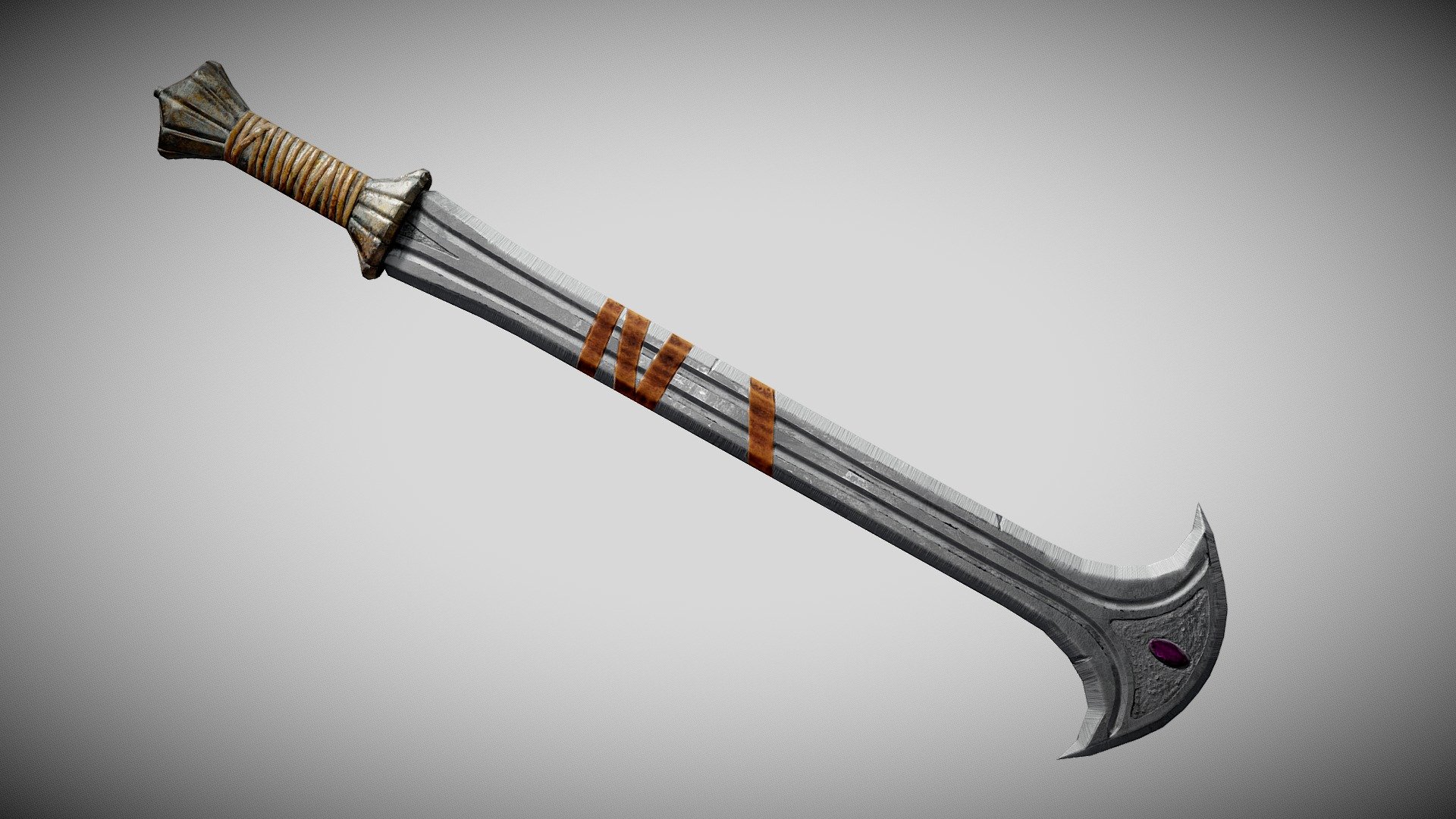African Konda Sword by PrintOliveIt | Download free STL model ...