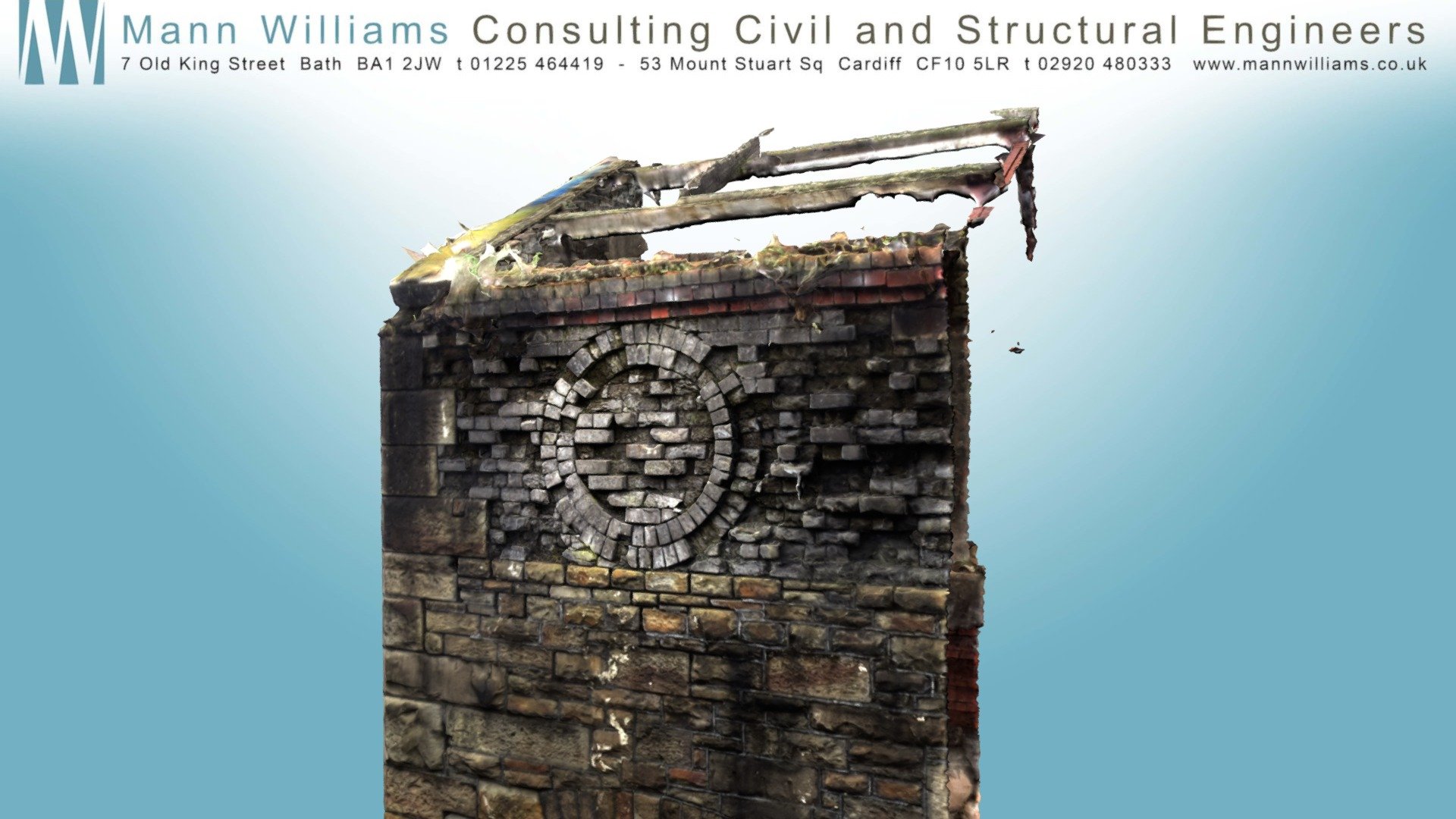 9682 - Vivian Engine House - Circular Window - 3D model by Mann ...