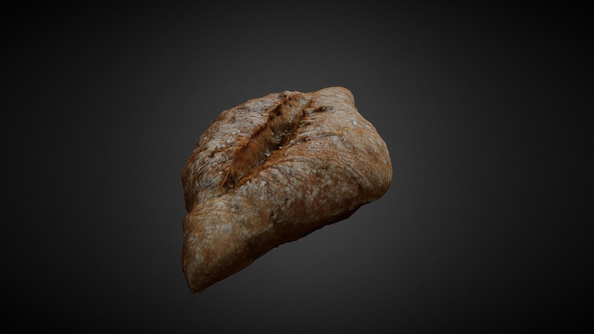 Bread Assets - Small Crispy Bread - Houska -04 - Buy Royalty Free 3D ...