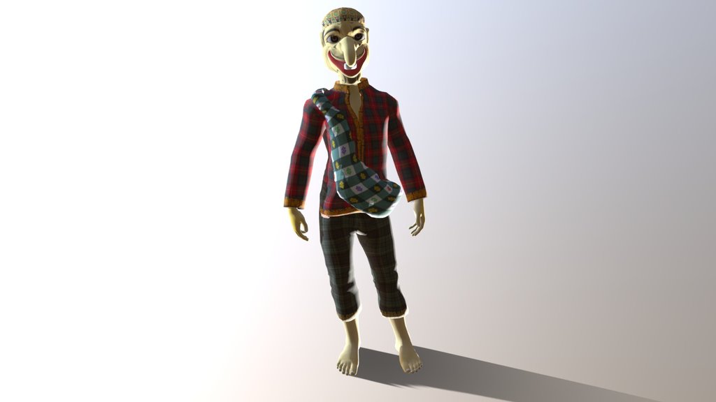 Project Wayang - A 3D model collection by akmalyanuar12 - Sketchfab