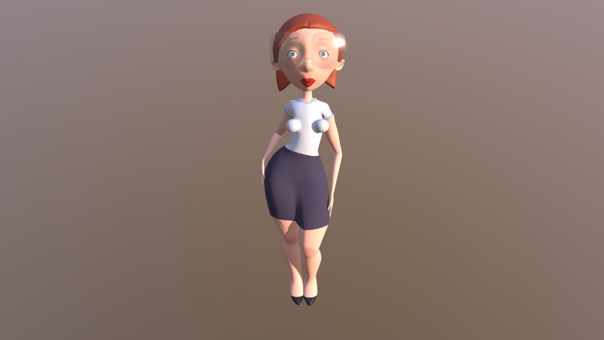 Working Girl - 3D model by LauC [f931c6e] - Sketchfab