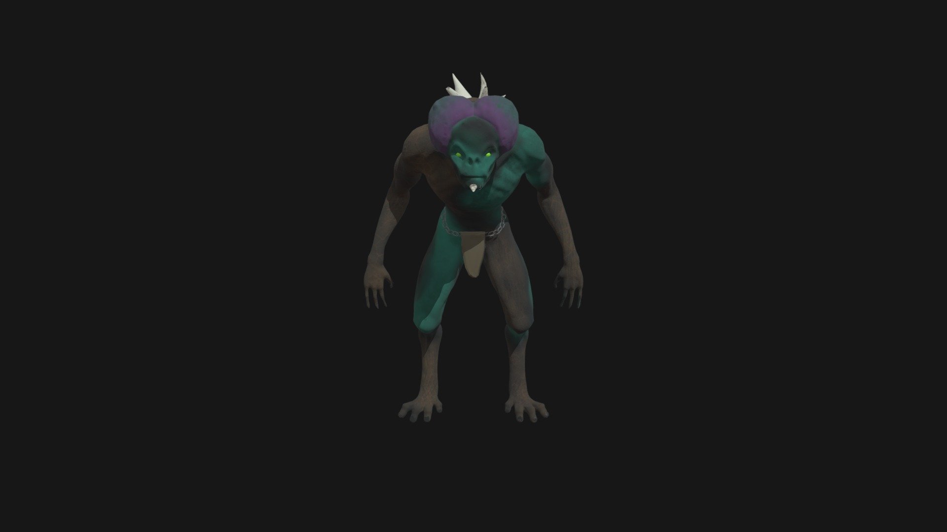 Witcher Garkain Uni Work - 3D model by ChrisJLJess [f931db9] - Sketchfab
