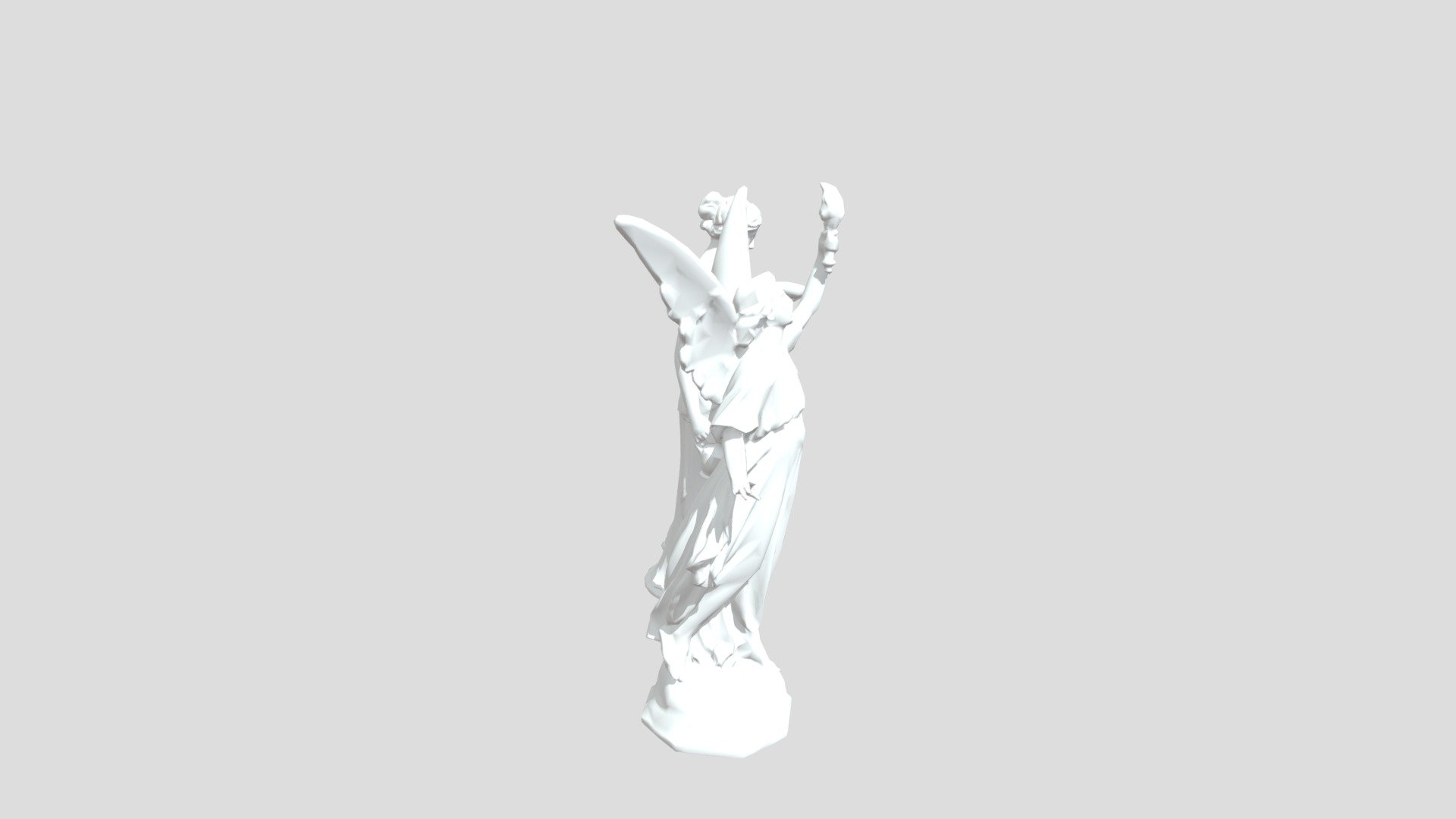 statue, sculpture, plaster 01 - 3D model by diamond.yx [f933998 ...