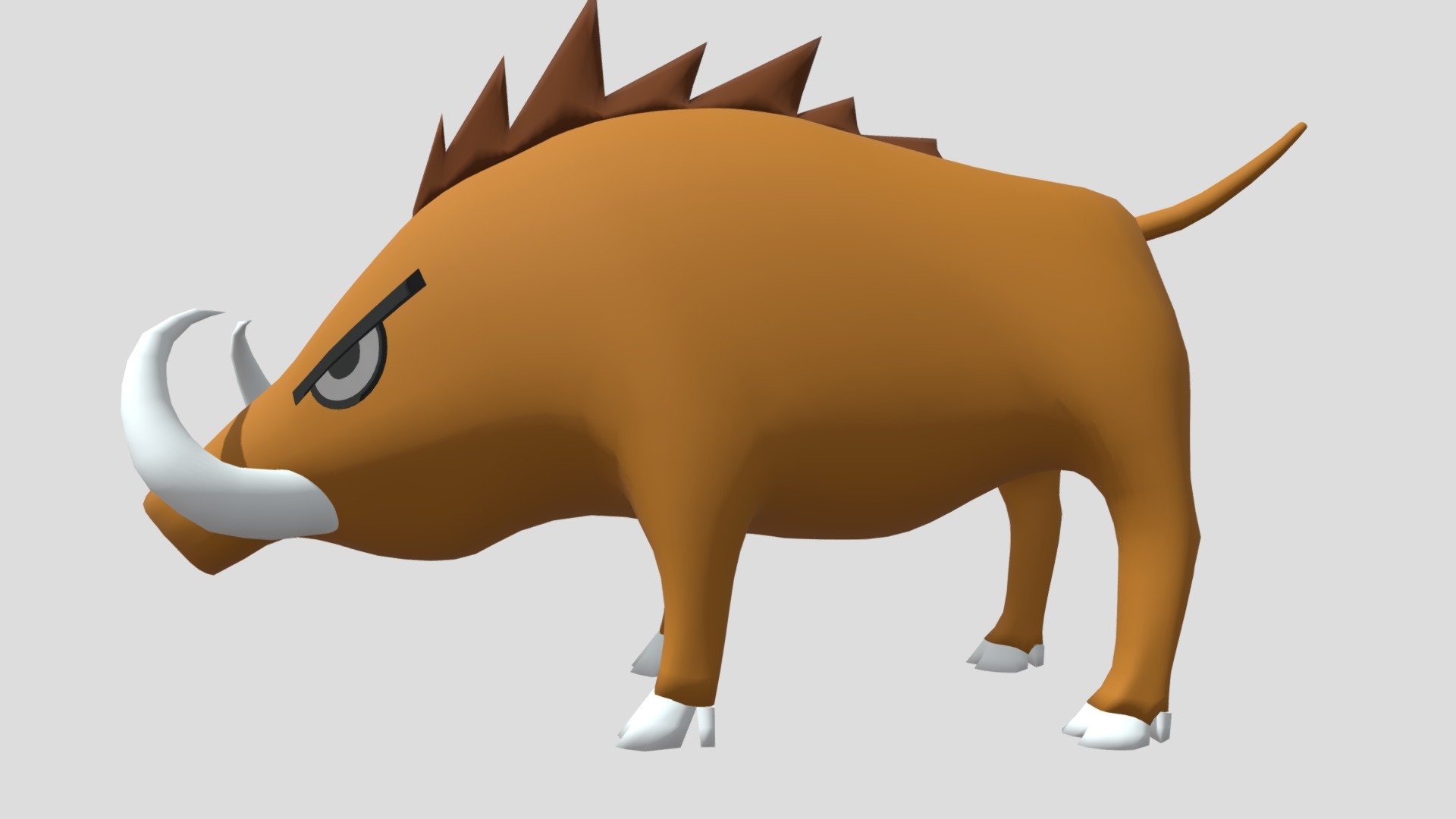0801Boar - 3D model by norimosi [f934259] - Sketchfab