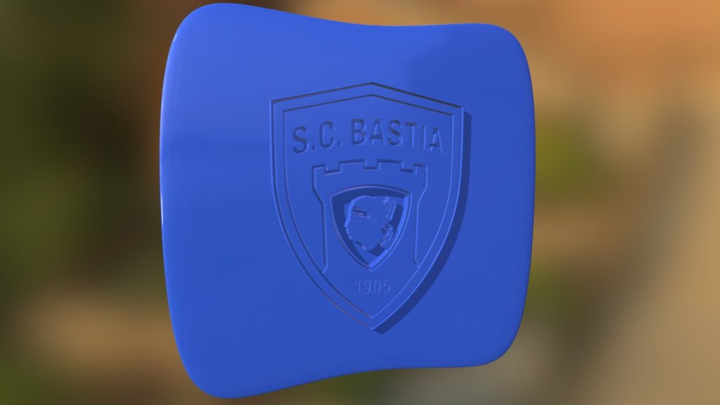 Bastia Logo - 3D model by vincent.depussay [f93426f] - Sketchfab