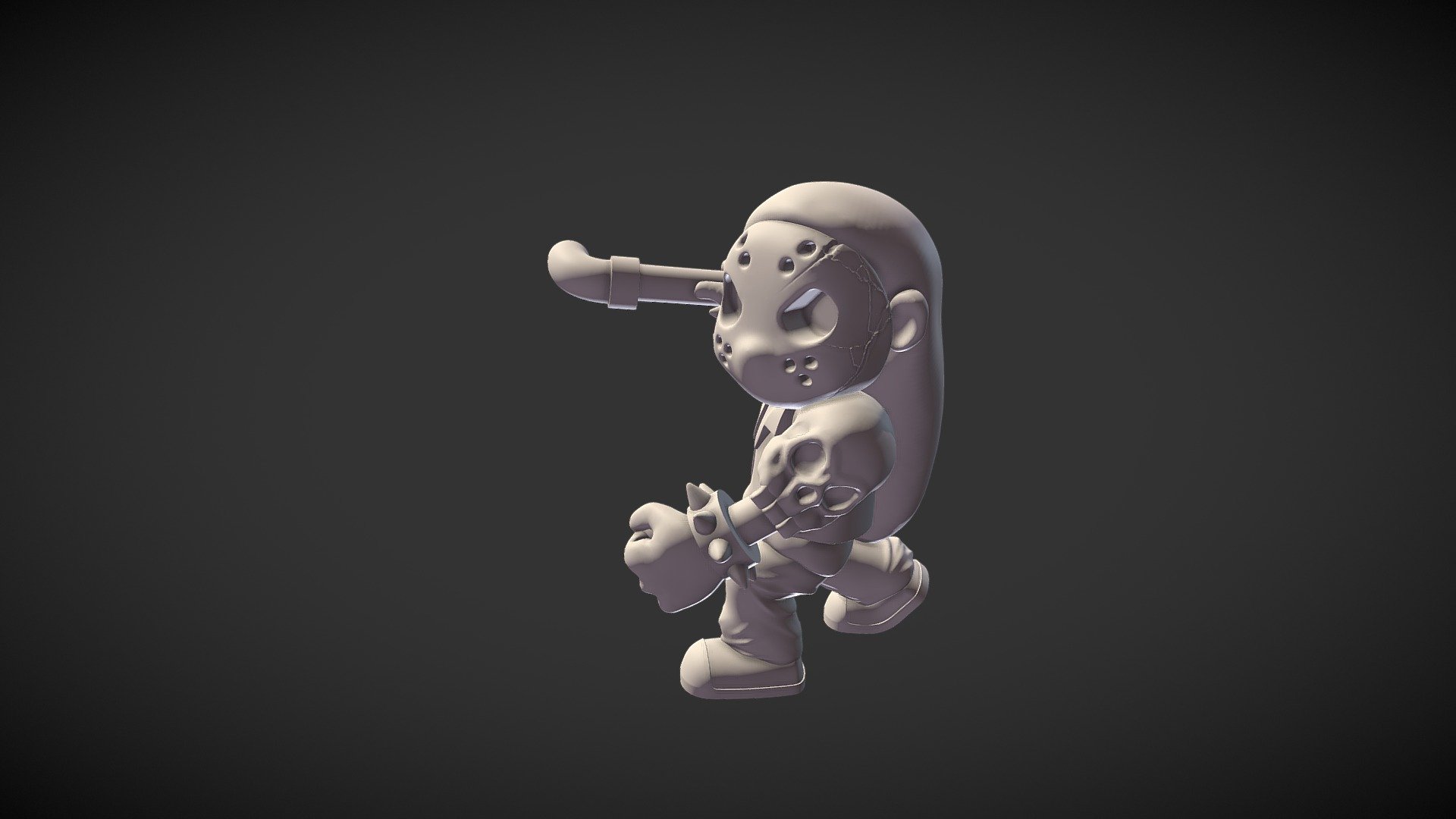 Rick Body Strike Pose - 3D model by Joe_Prusa (@tomasla3d) [f935836 ...